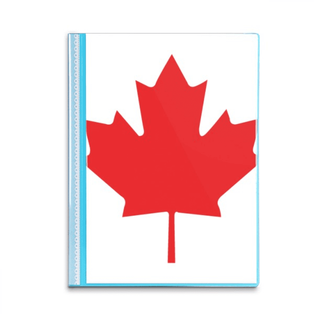 Red Maple Canada Country Culture Symbol Book Sheet Protectors Portfolio ...