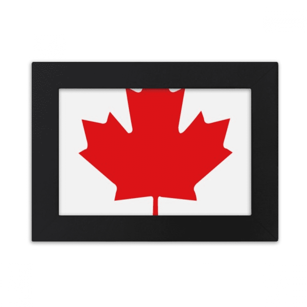 Red Maple Canada Country Culture Symbol Desktop Photo Frame Ornaments ...