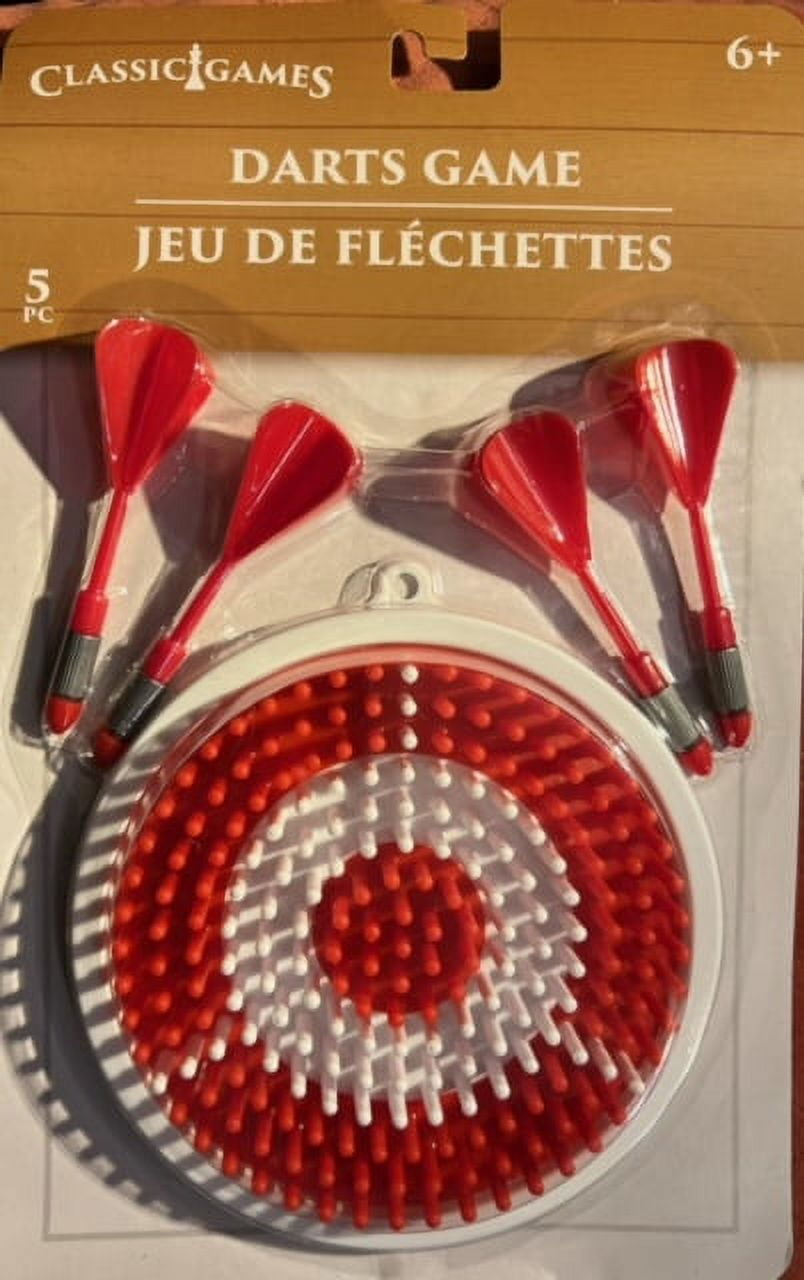 Red Medium Dart Board for Kids, Kids Dart Board with Sticky Balls, Boys ...