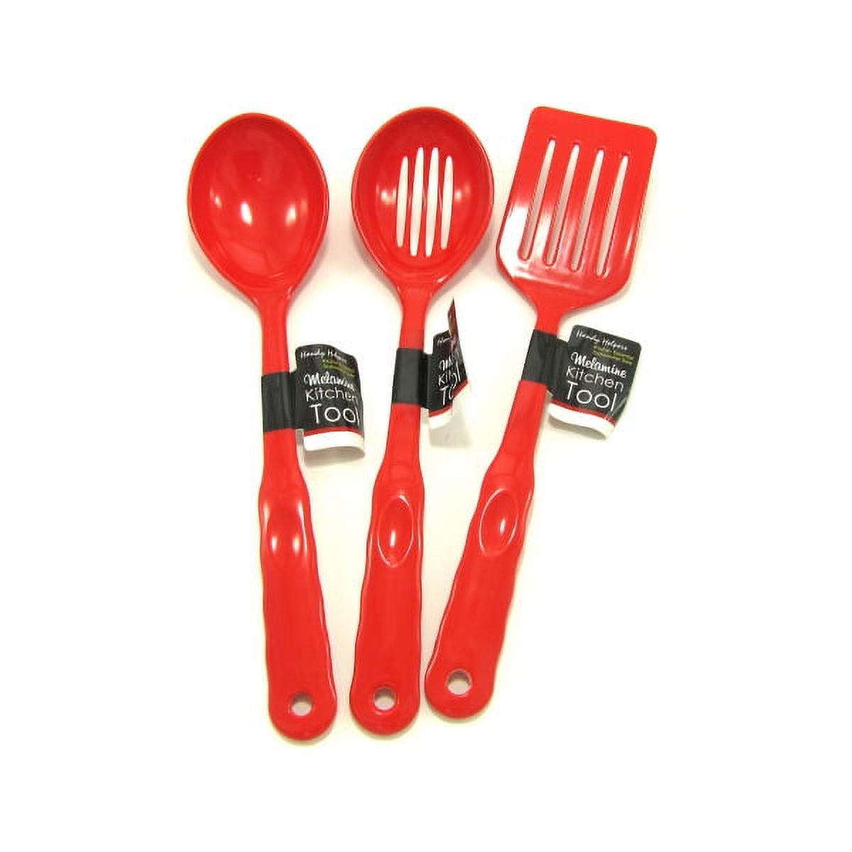 Red Melamine Kitchen Tools (Pack Of 12) - Walmart.com