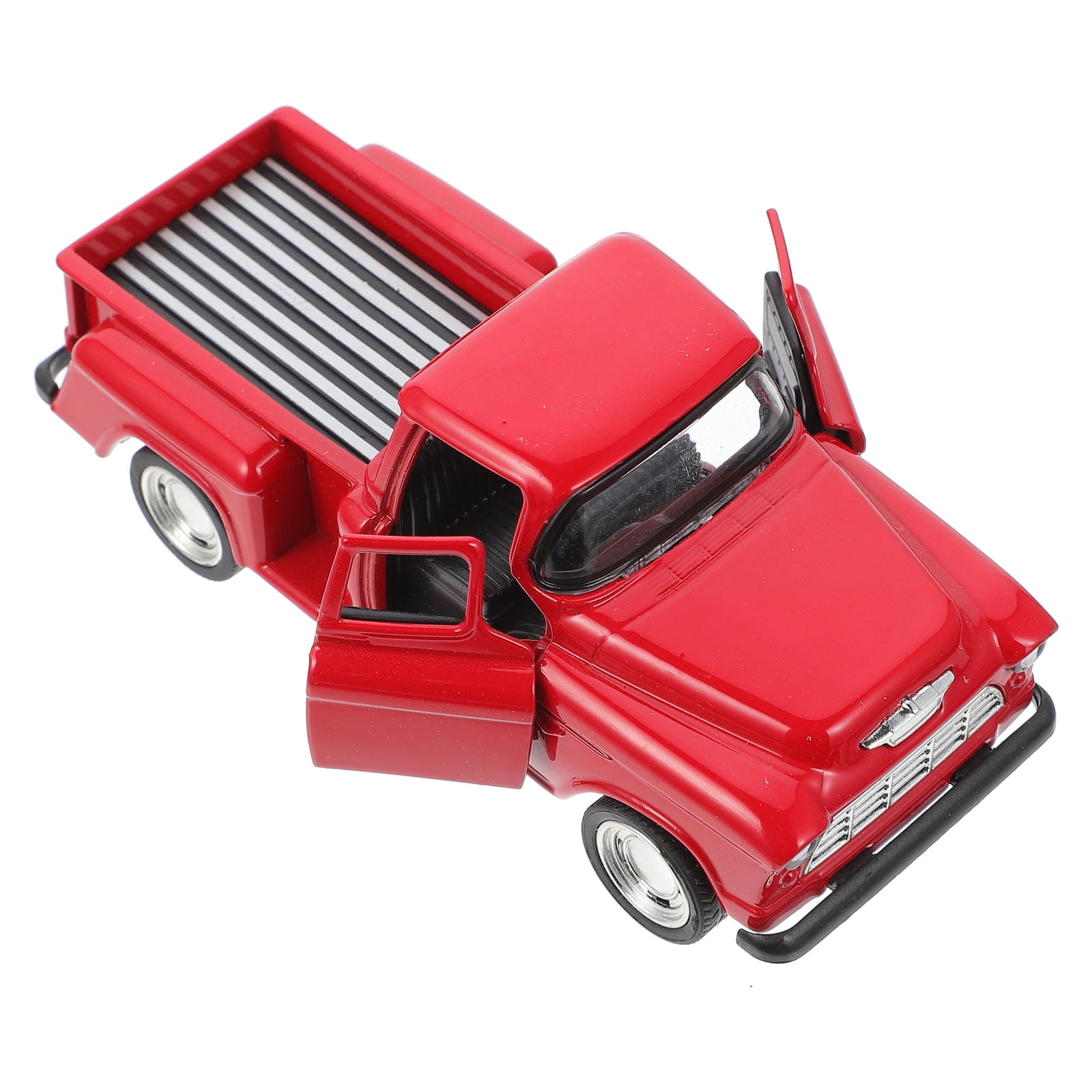 Red Metal Truck Pickup Model Forklift Scale Cars Child - Walmart.com