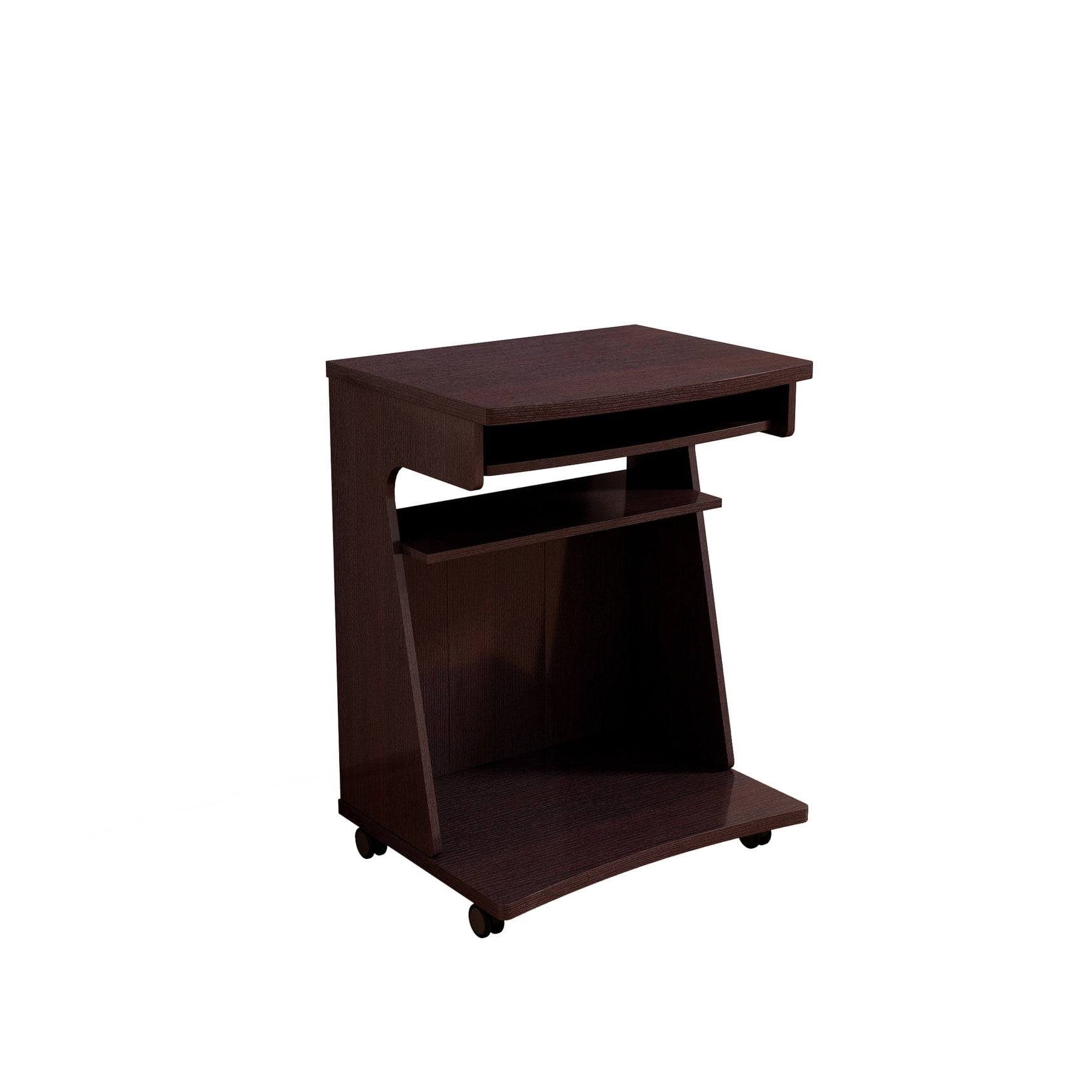 Red Microwave Cart with Two Shelves - Functional Addition to Your ...
