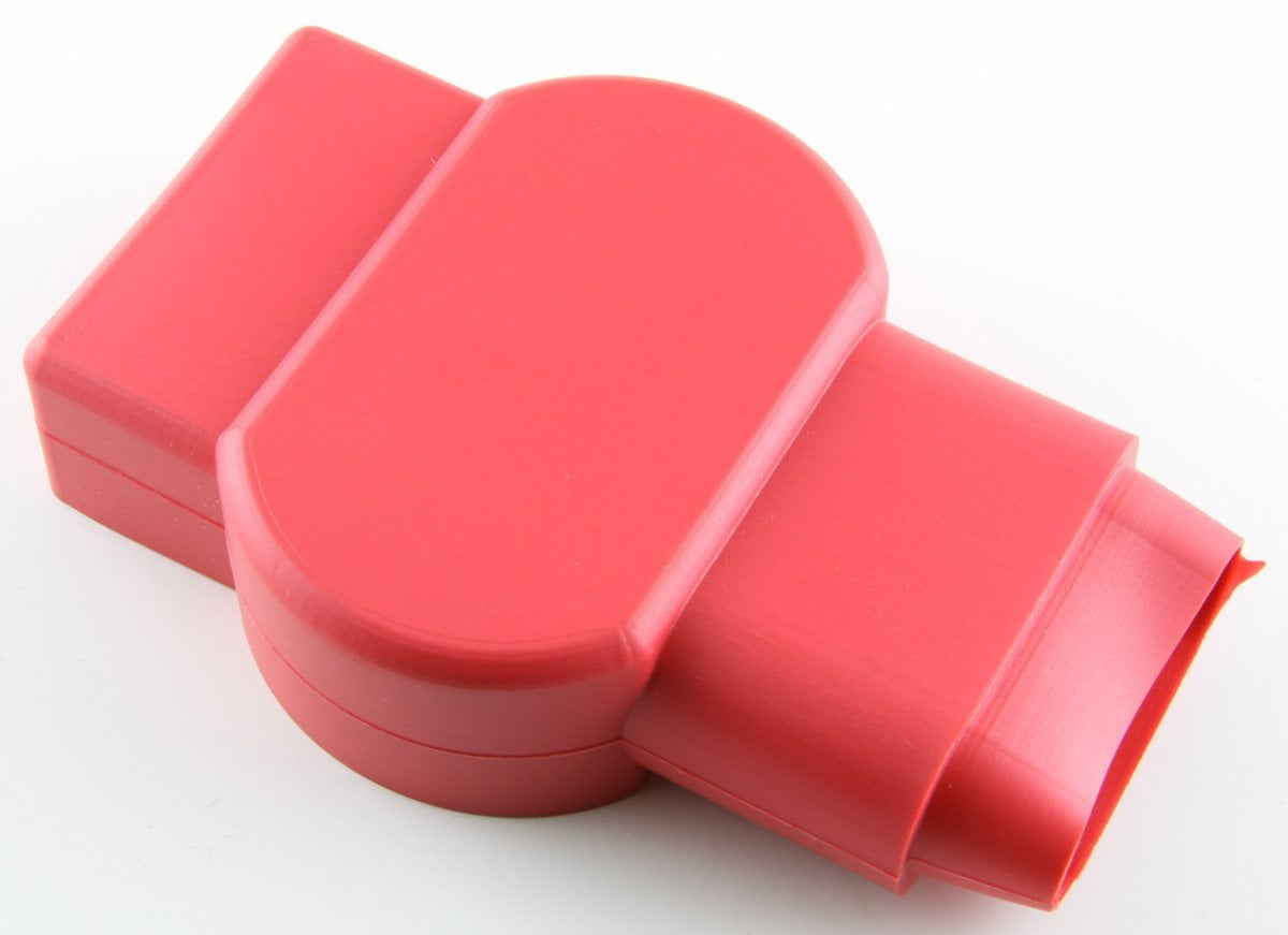 Red Military Battery Terminal Covers (1 per pack) - Walmart.com