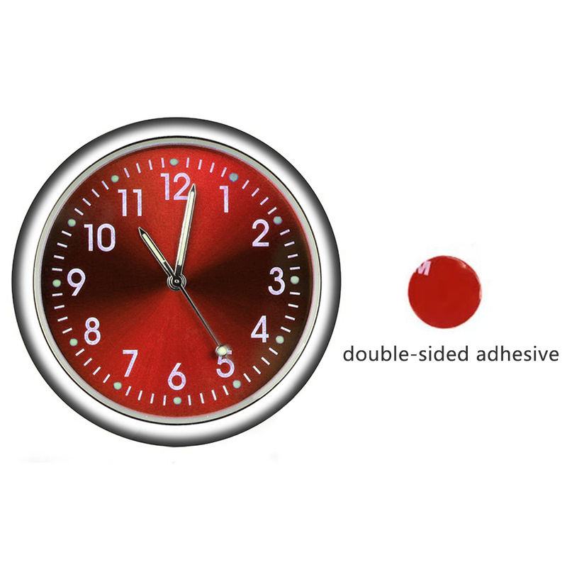 Red-Mini Watch Mini Quartz Clock Light Emitting Electronic Clock ...