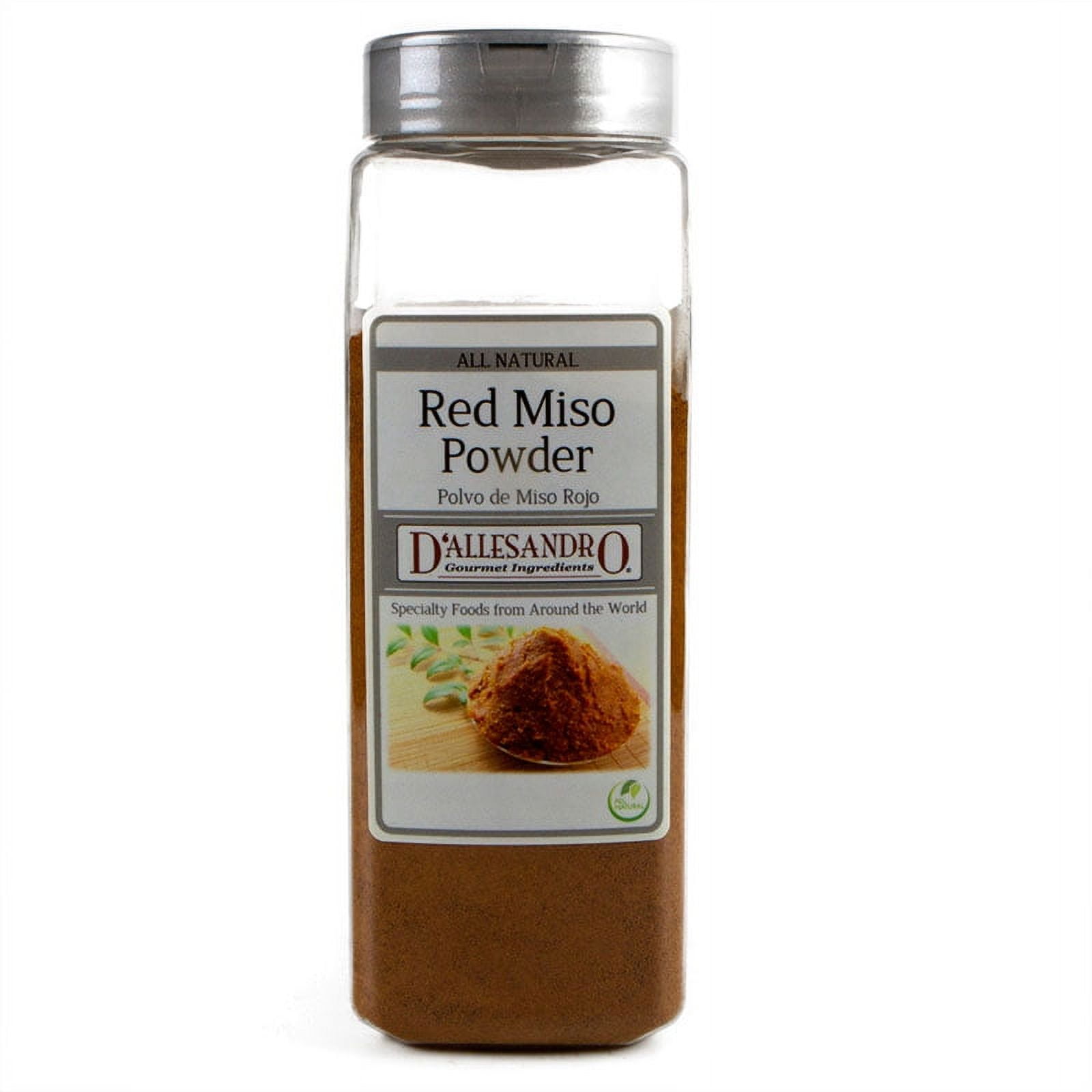 D'Allesandro Red Miso Powder, 18 oz, Japanese Fermented Umami Seasoning ...