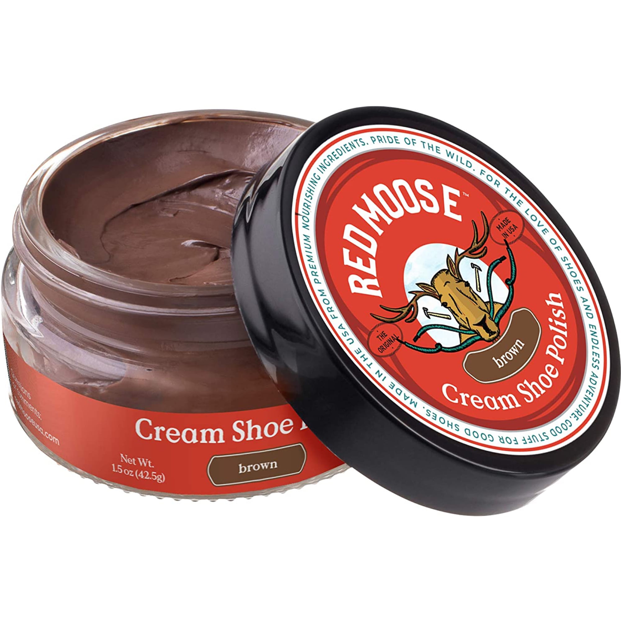 Red Moose Boots and Shoe Cream - Shoes Handbag Wallet Leather Polish ...