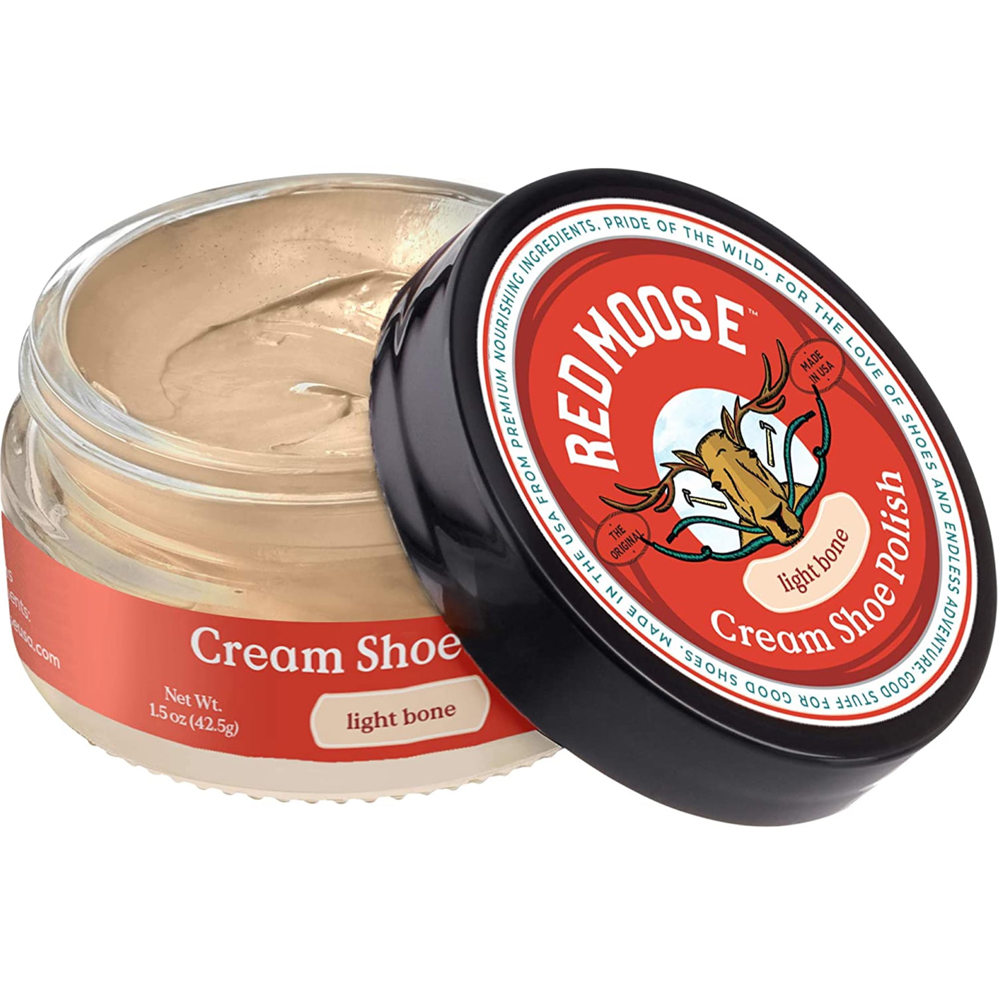 Red Moose Boots and Shoe Cream - Shoes Handbag Wallet Leather Polish ...