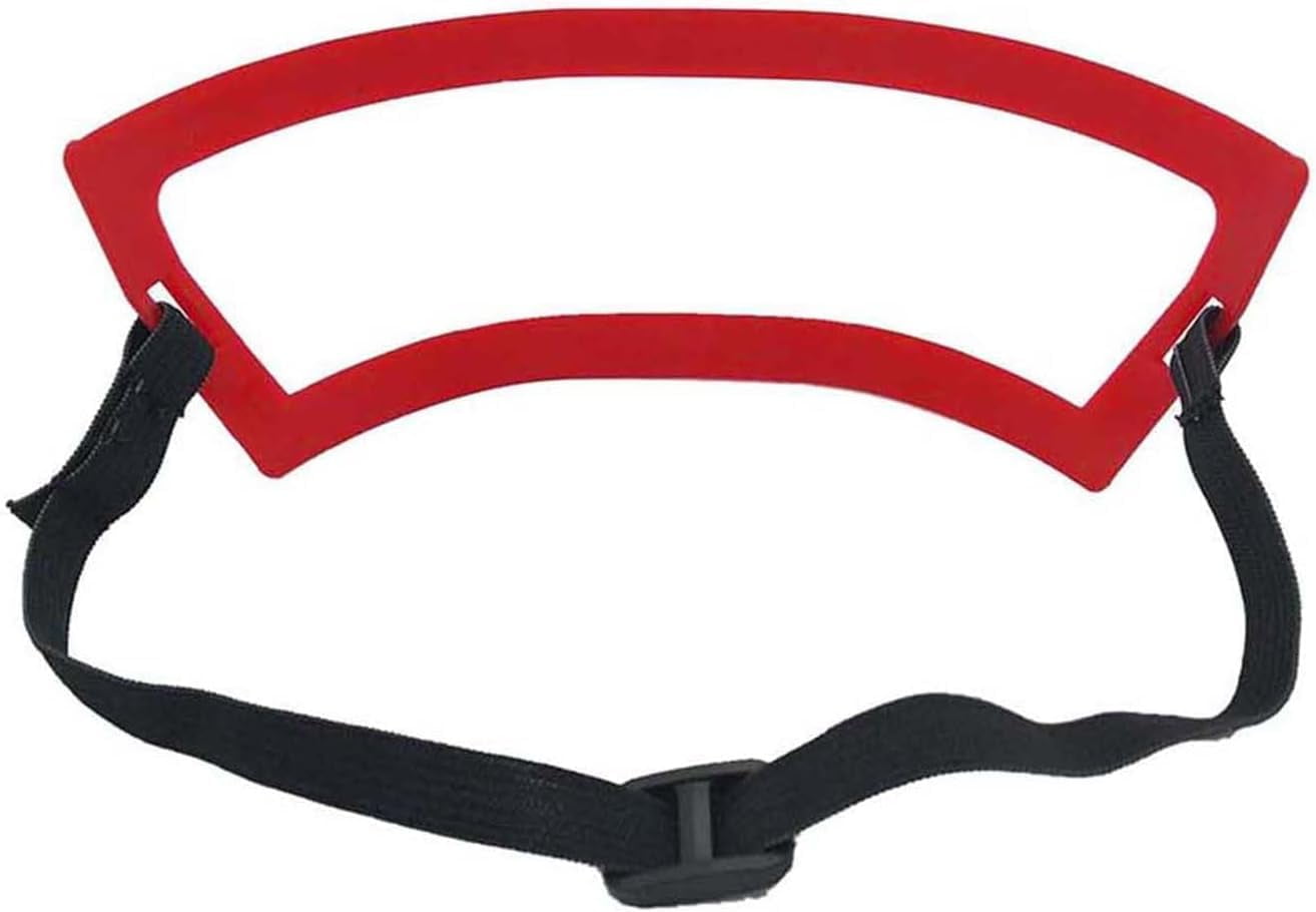 Red Neck Hair Template Neck Hair Template Precise Position Hands-Free ...