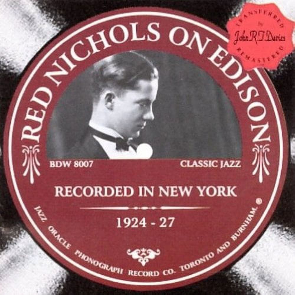 Red Nichols - Red Nichols on Edison 1924-1927 - Music & Performance ...