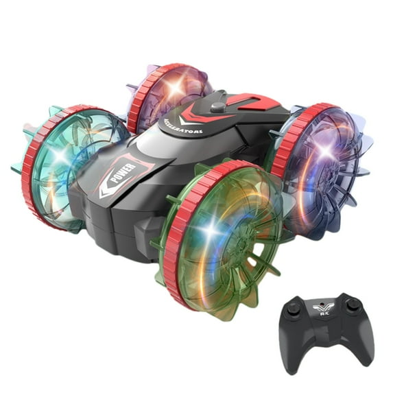 Red Night Driving Rc Car Led Light Feature All Terrain Capability Stunt ...