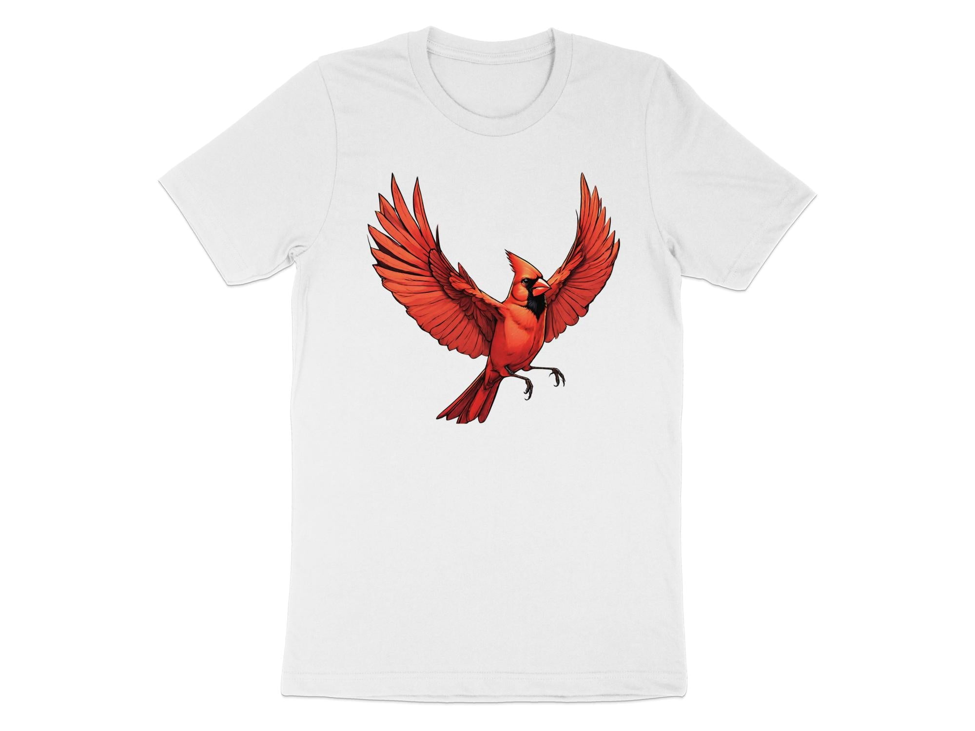 Red Northern Cardinal Bird Lover Birdwatcher Gift Men Women T-Shirt Red ...
