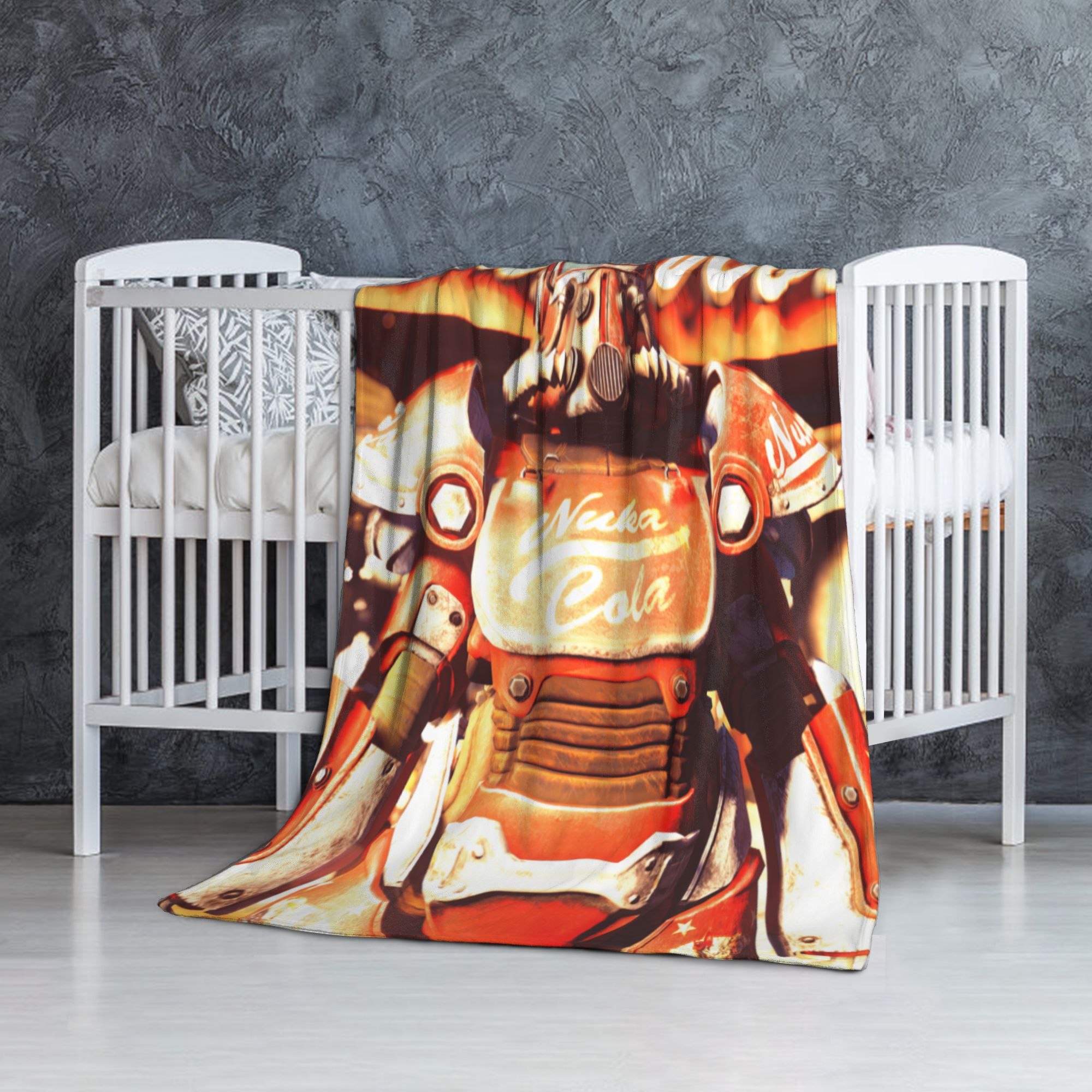 Red Nuka Cola Machine Fallout Blanket for Couch Bed Throw Blanket ...