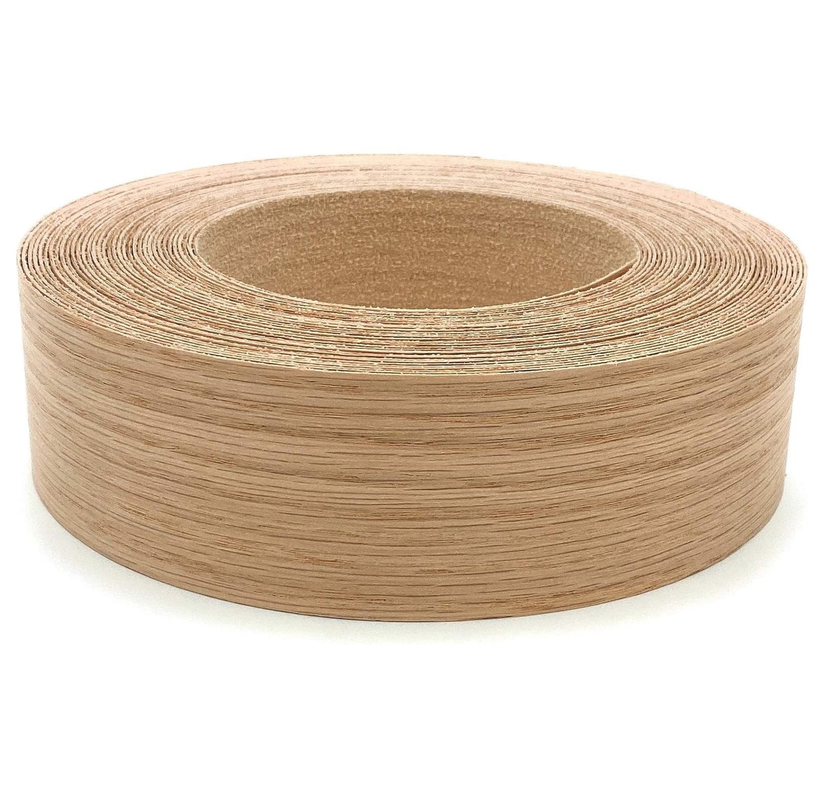 Red Oak 1-1/2" x 25' Roll Preglued, Wood Veneer Edge Banding, Iron on ...