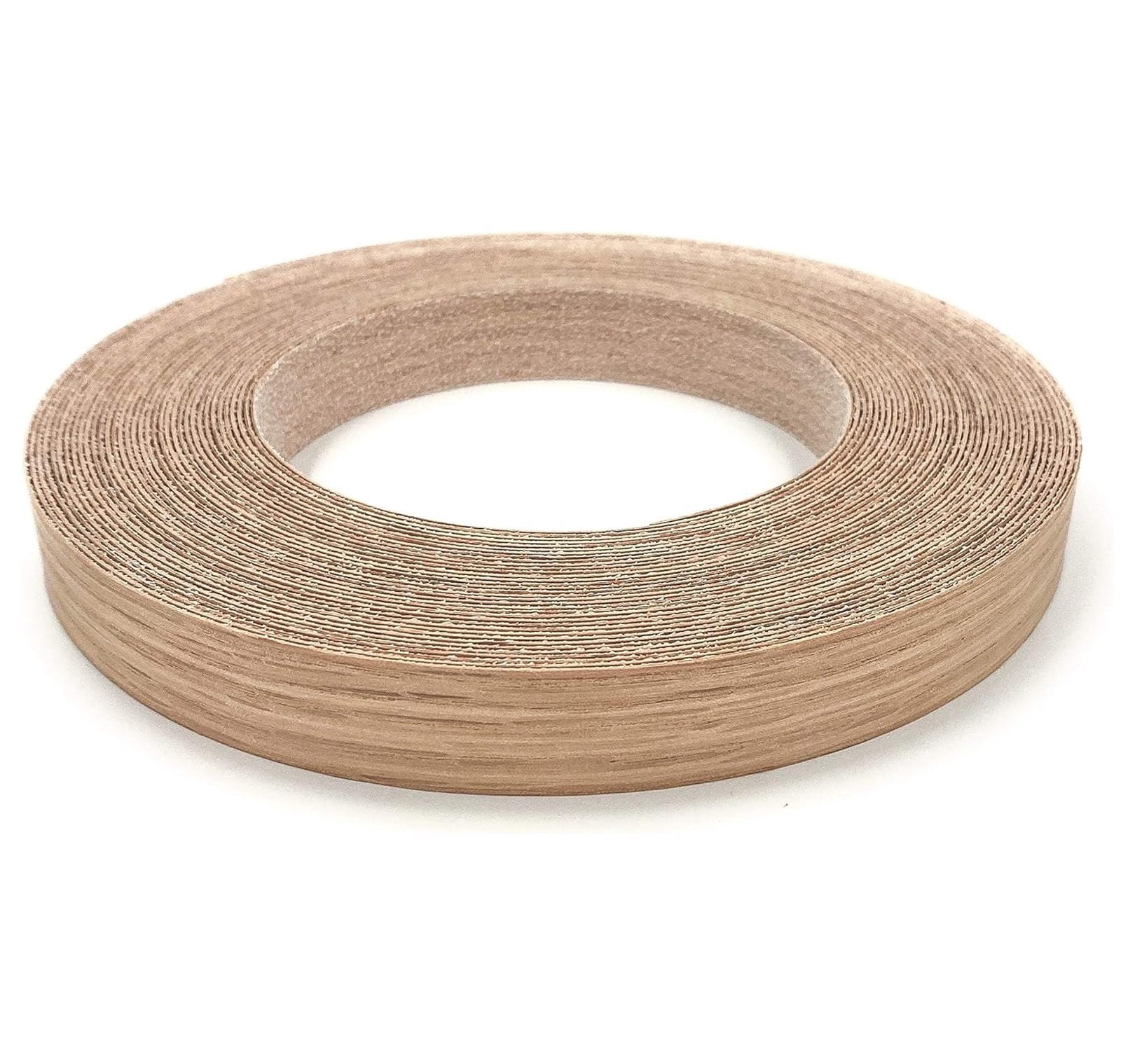 Red Oak 1" X 50' Roll Preglued, Wood Veneer Edge Banding, Iron on with ...