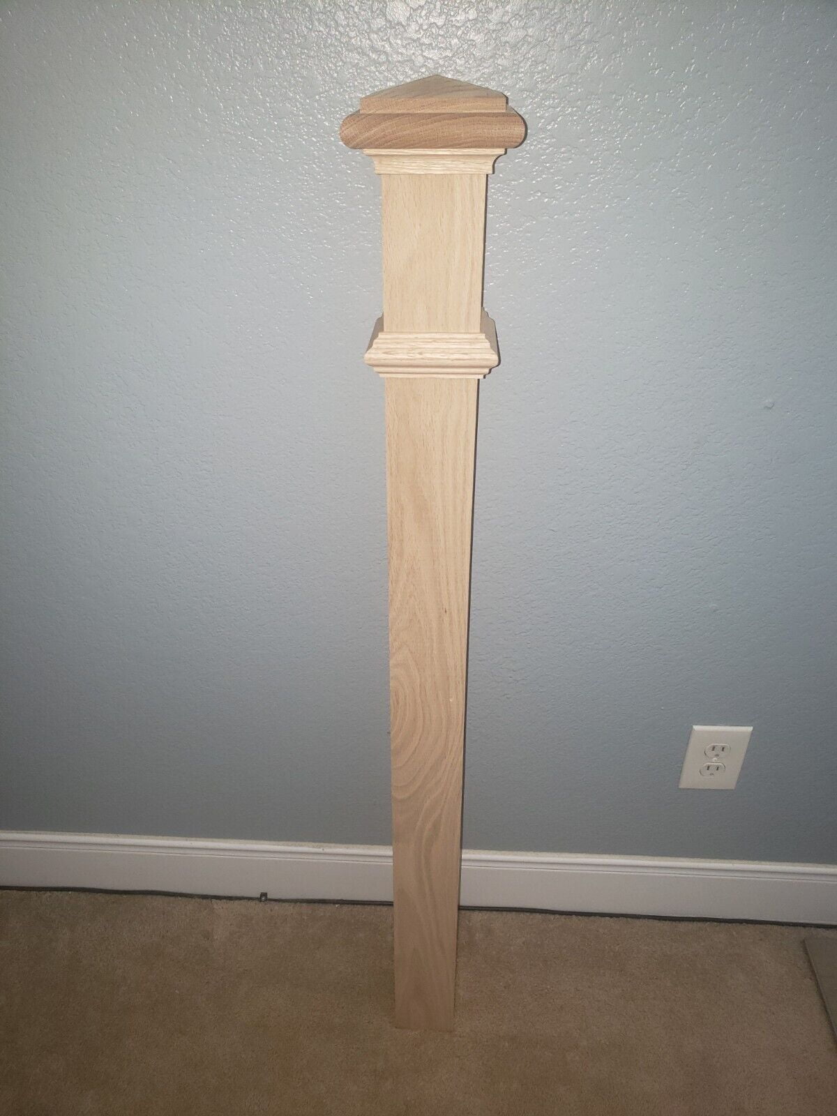 Red Oak Box Newel Post 3092 / ROA4074-45 - Walmart.com
