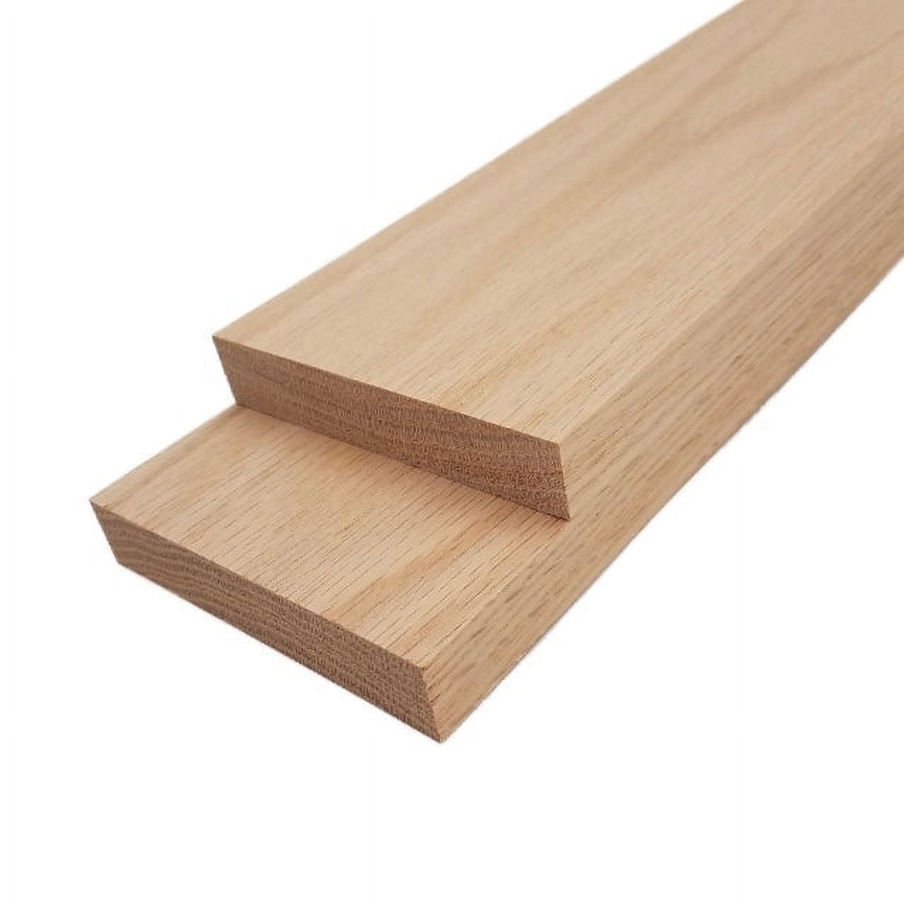 Red Oak Lumber Board - 3/4" x 4" (2 Pcs) - Walmart.com
