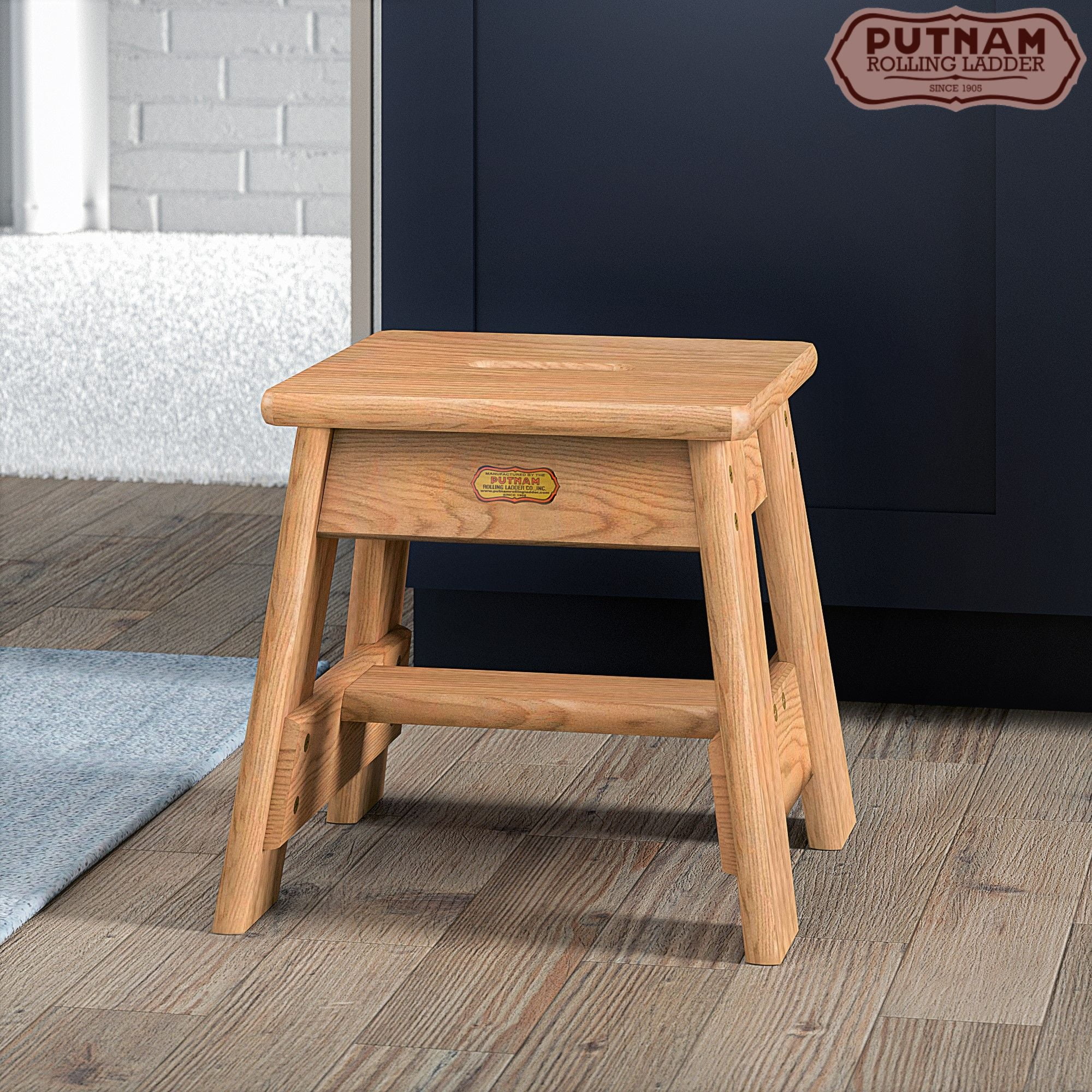 Red Oak Step Stool - Walmart.com