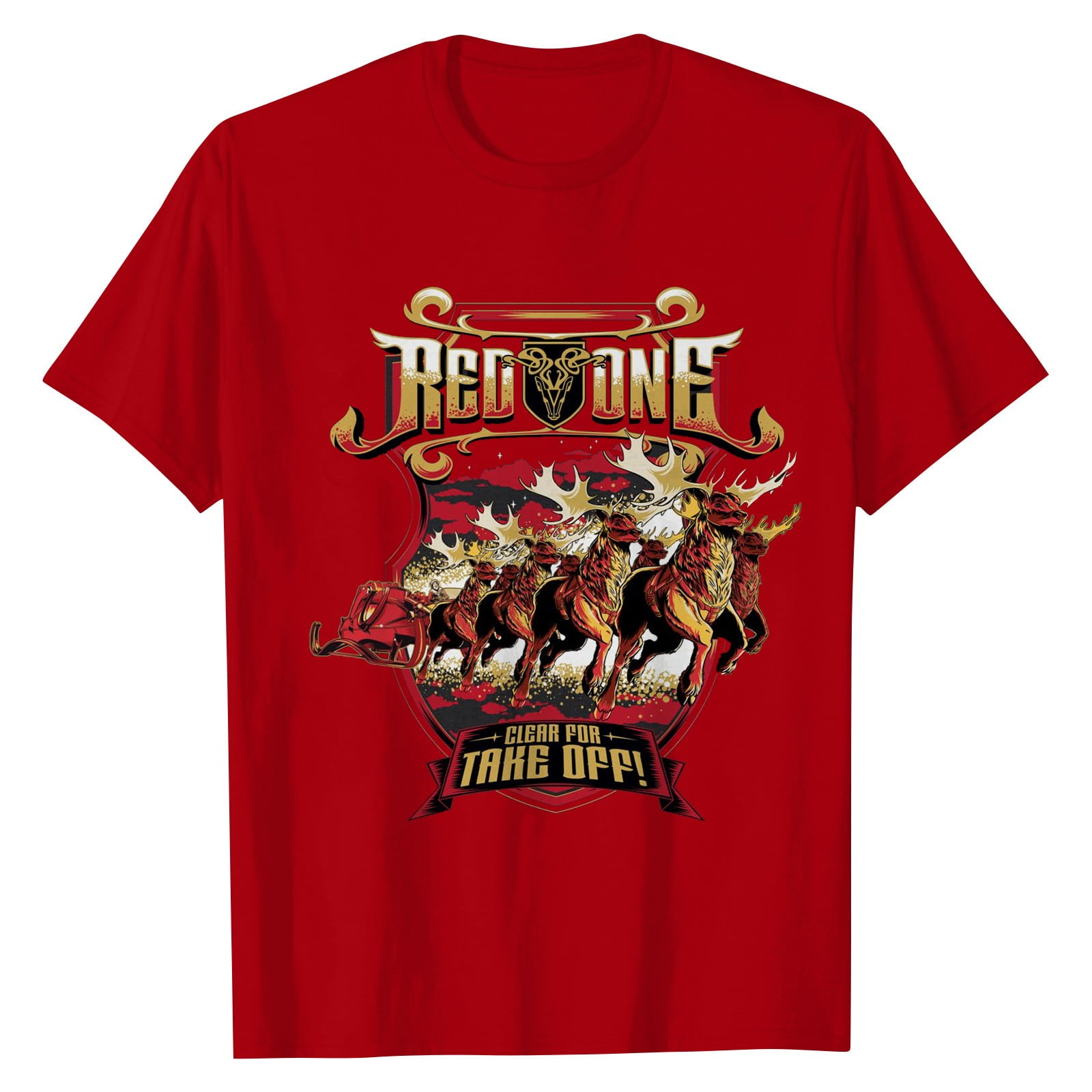 Red One Movie 2024 Novelty Shirts for Men Red One Movie 2024 Spring ...