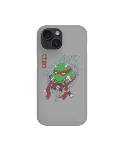 Red Oni Ninja Japanese Demon Phone Case for iPhone 16 15 14 13 12 11 ...