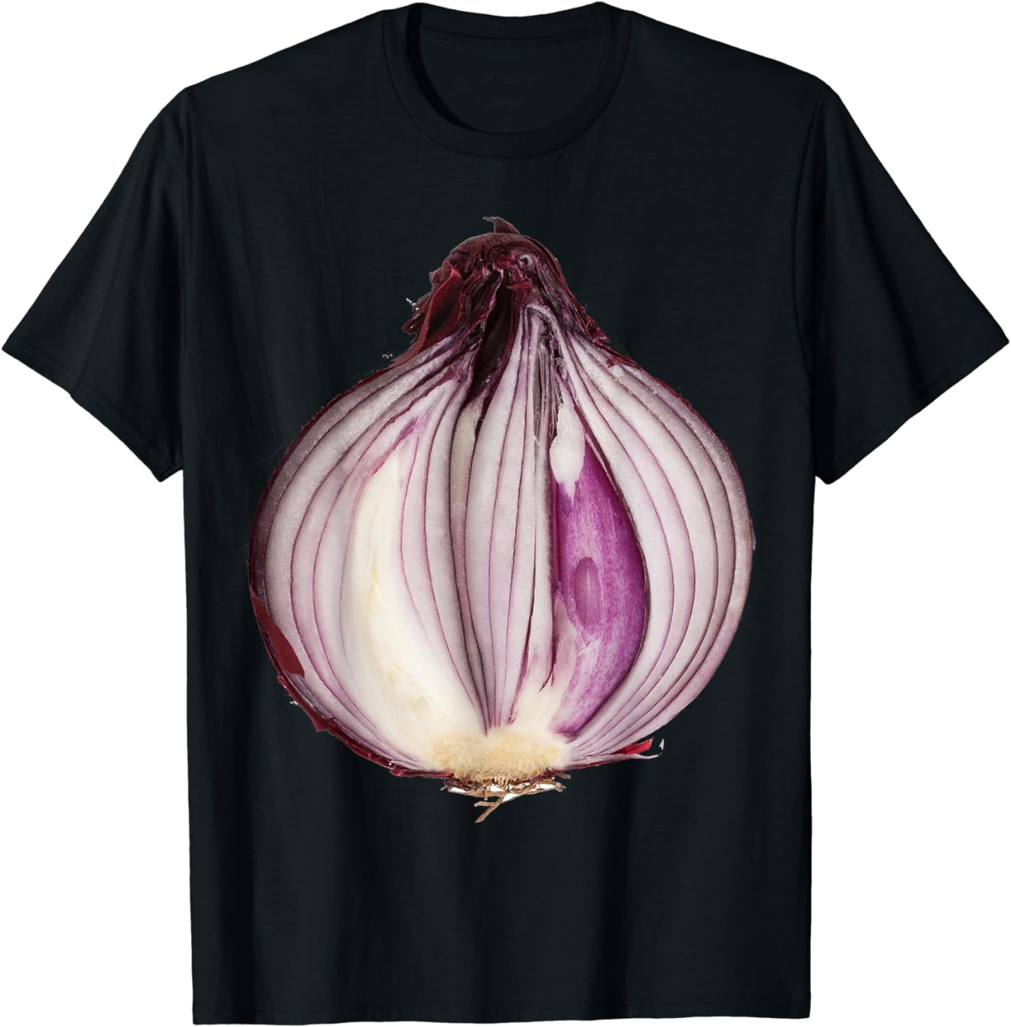 Red Onion Half Costume T-Shirt Raw Sweet Garnish Grilled - Walmart.com