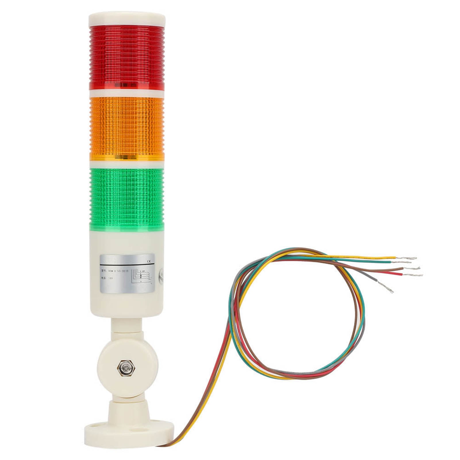 Red /Orange/Green CNC Machine Warning LED Indicator Alarm Signal Light ...