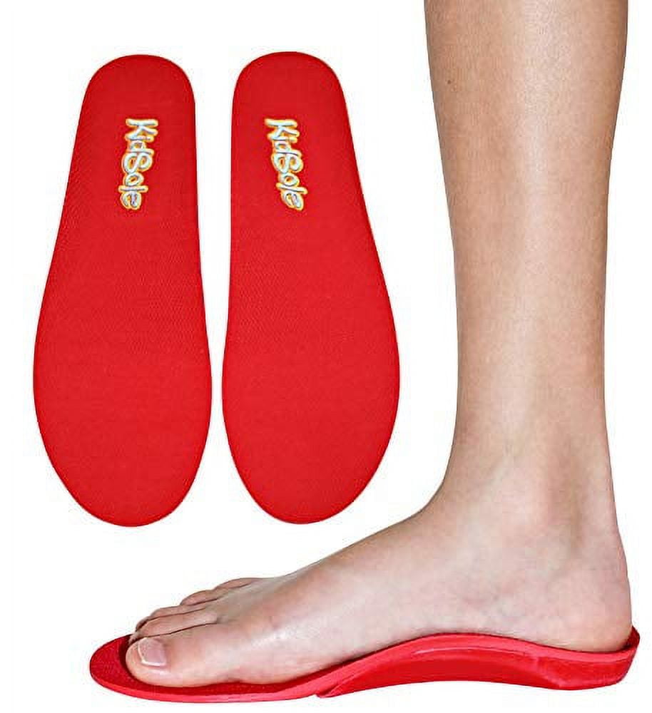 Red Orthotic Sports Insole by KidSole -- Lightweight Soft & Sturdy ...