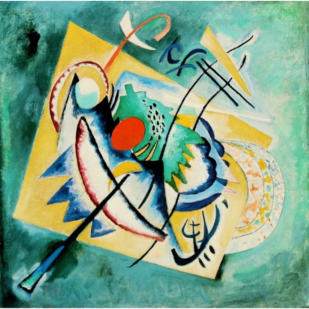 Red Oval 1920 Poster Print by Wassily Kandinsky (24 x 36) - Walmart.com