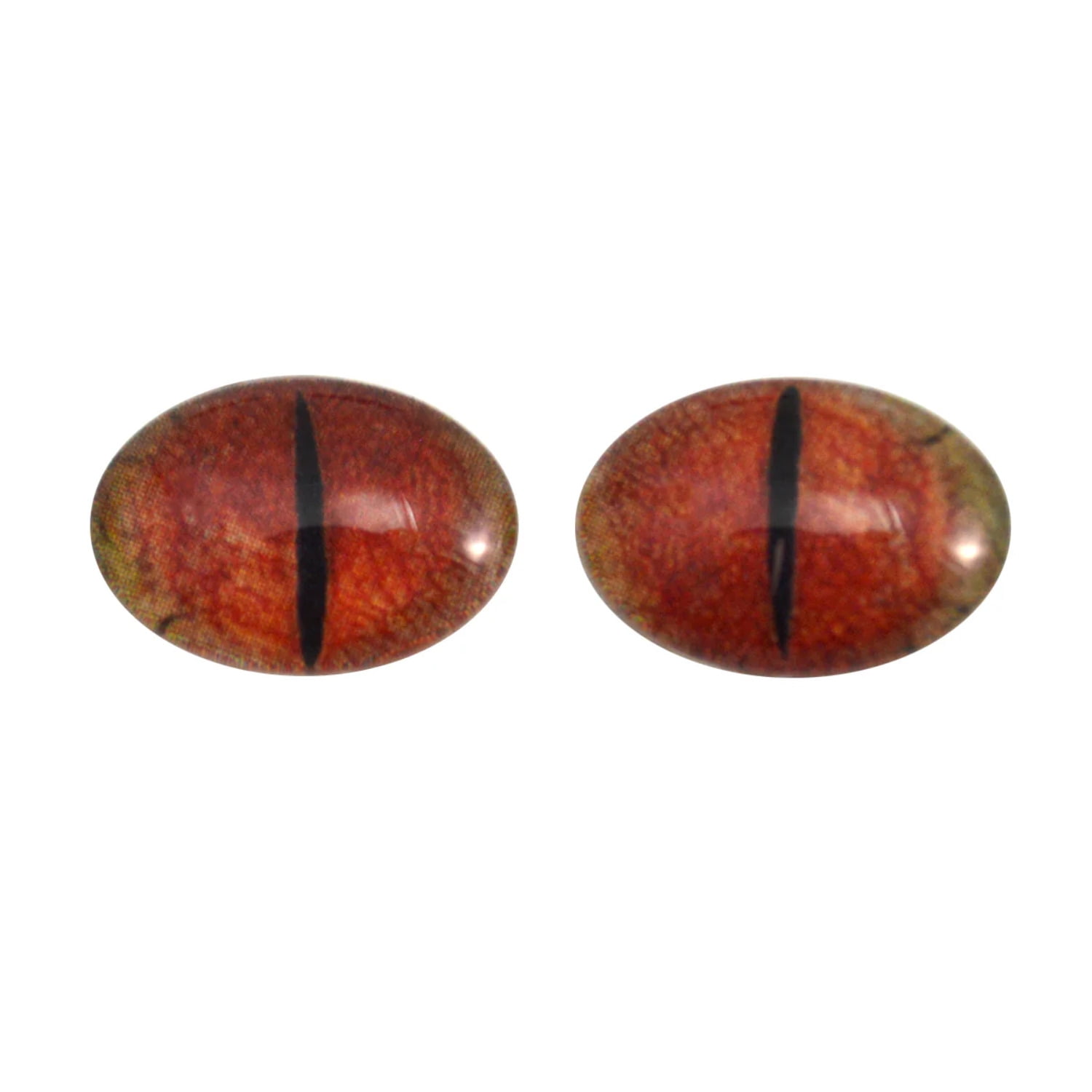 Red Oval Dragon Glass Eyes - Walmart.com