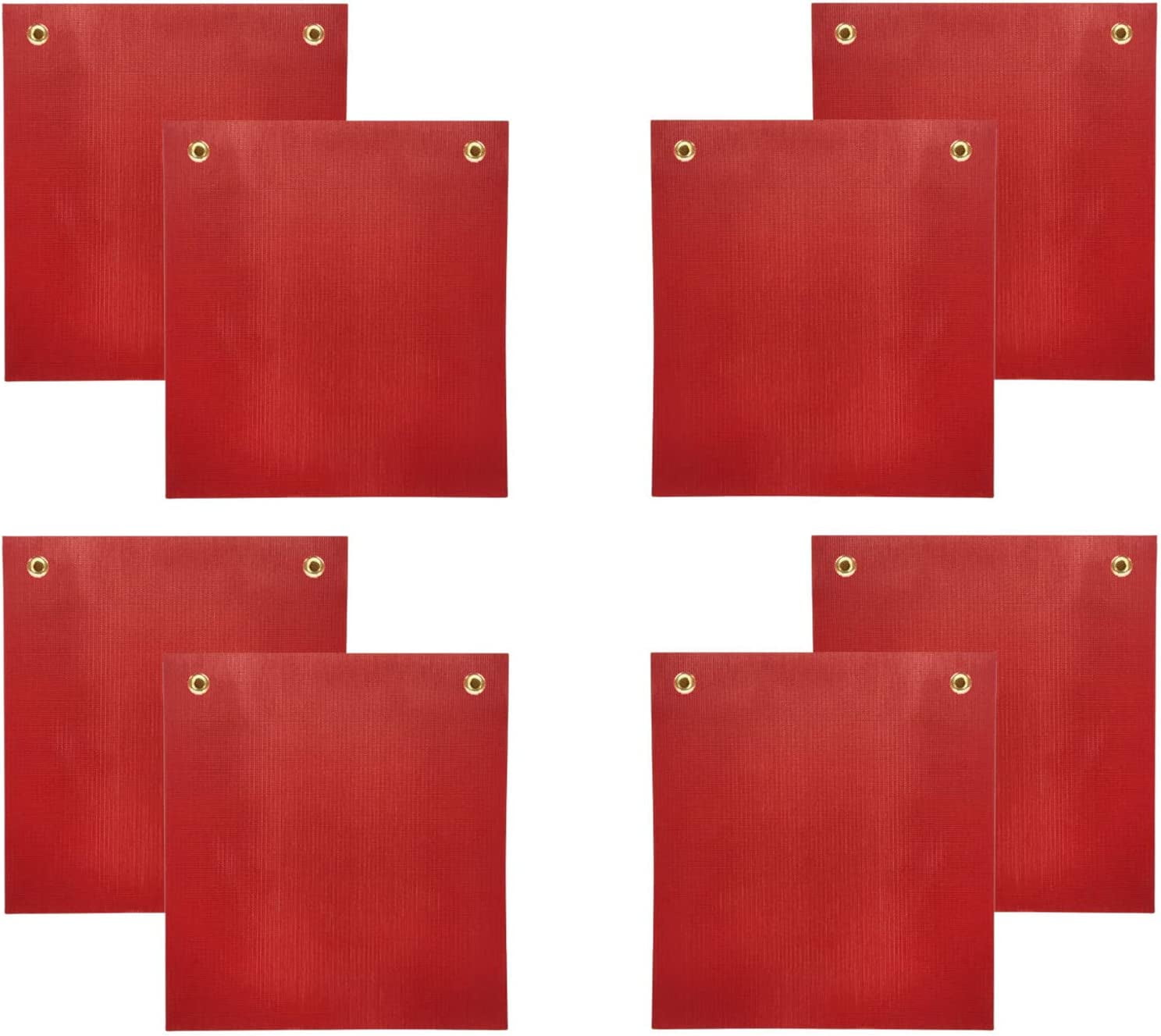 Red Oversize Load Safety Flags Warning Signs for Trucks Pilot Cars - 18 ...