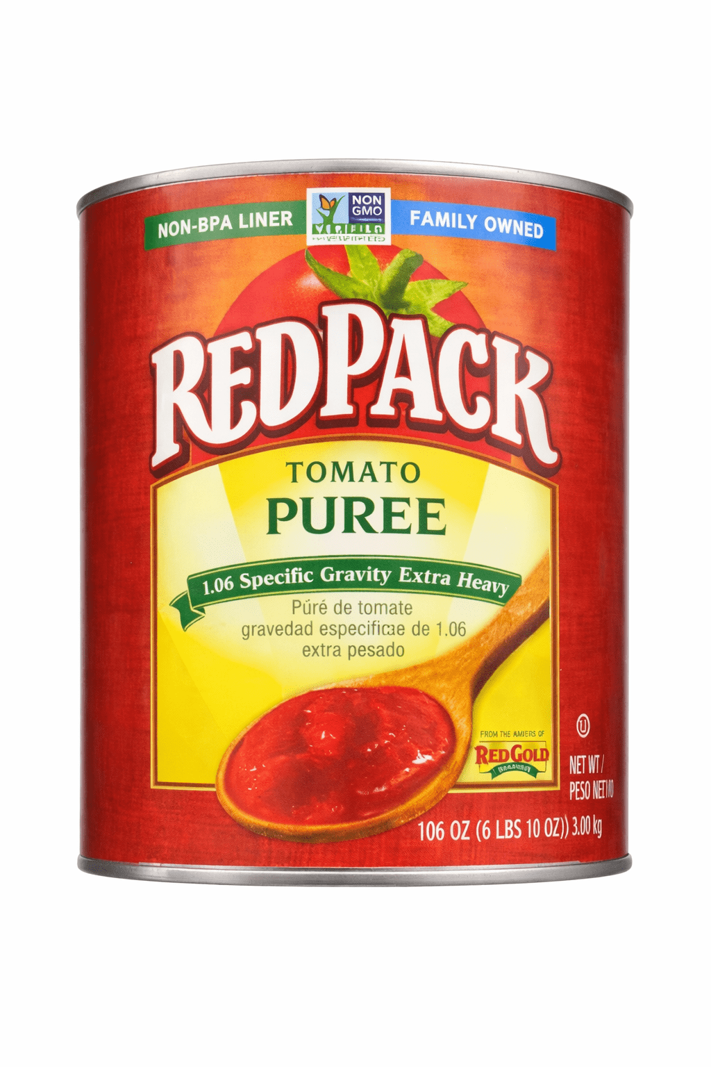 Red Pack Extra Heavy Tomato Purée, 1.06 Specific Gravity, 106 oz Can ...