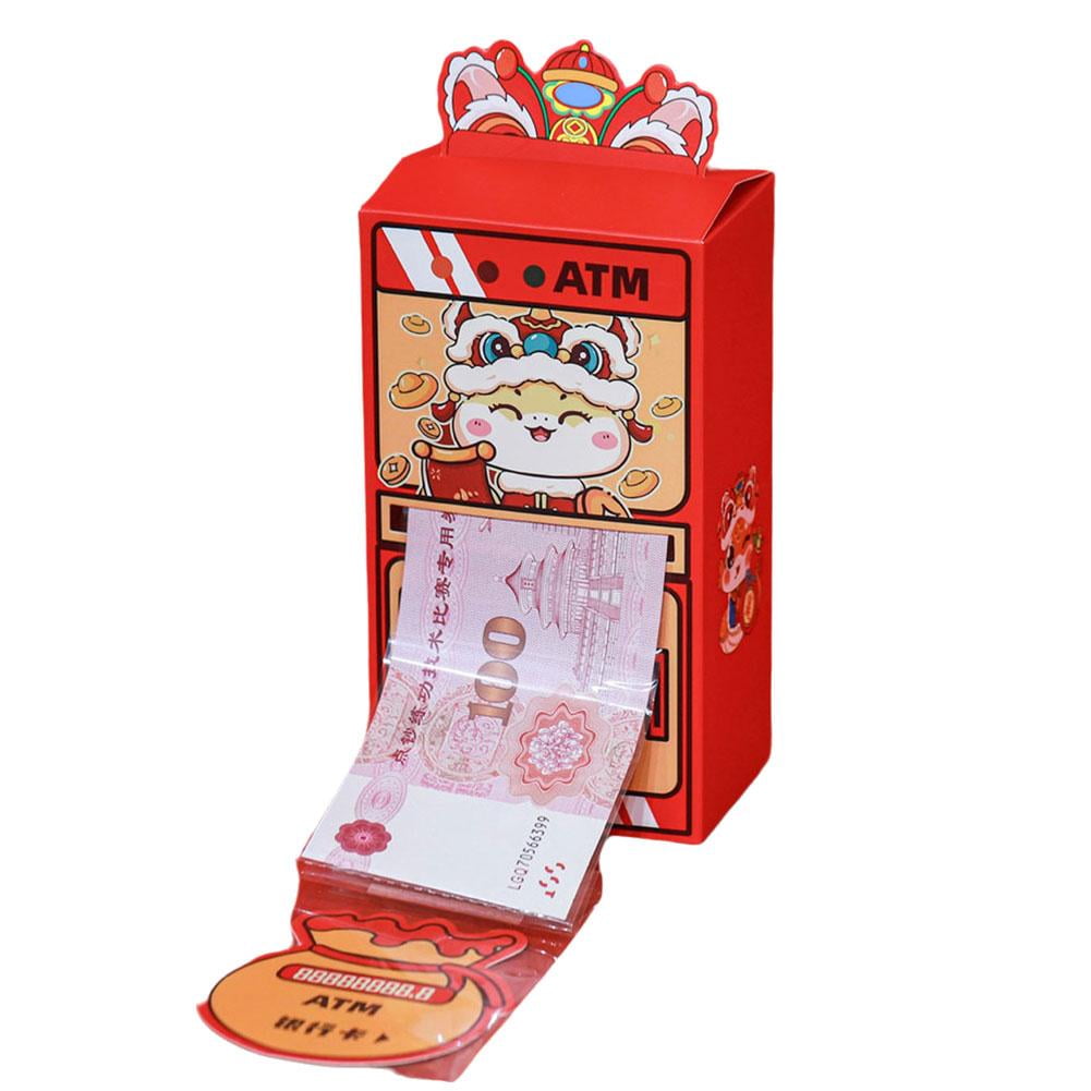Red Paet Money Bag - Paper Card Holder, Traditional Gift Idea - Walmart.com