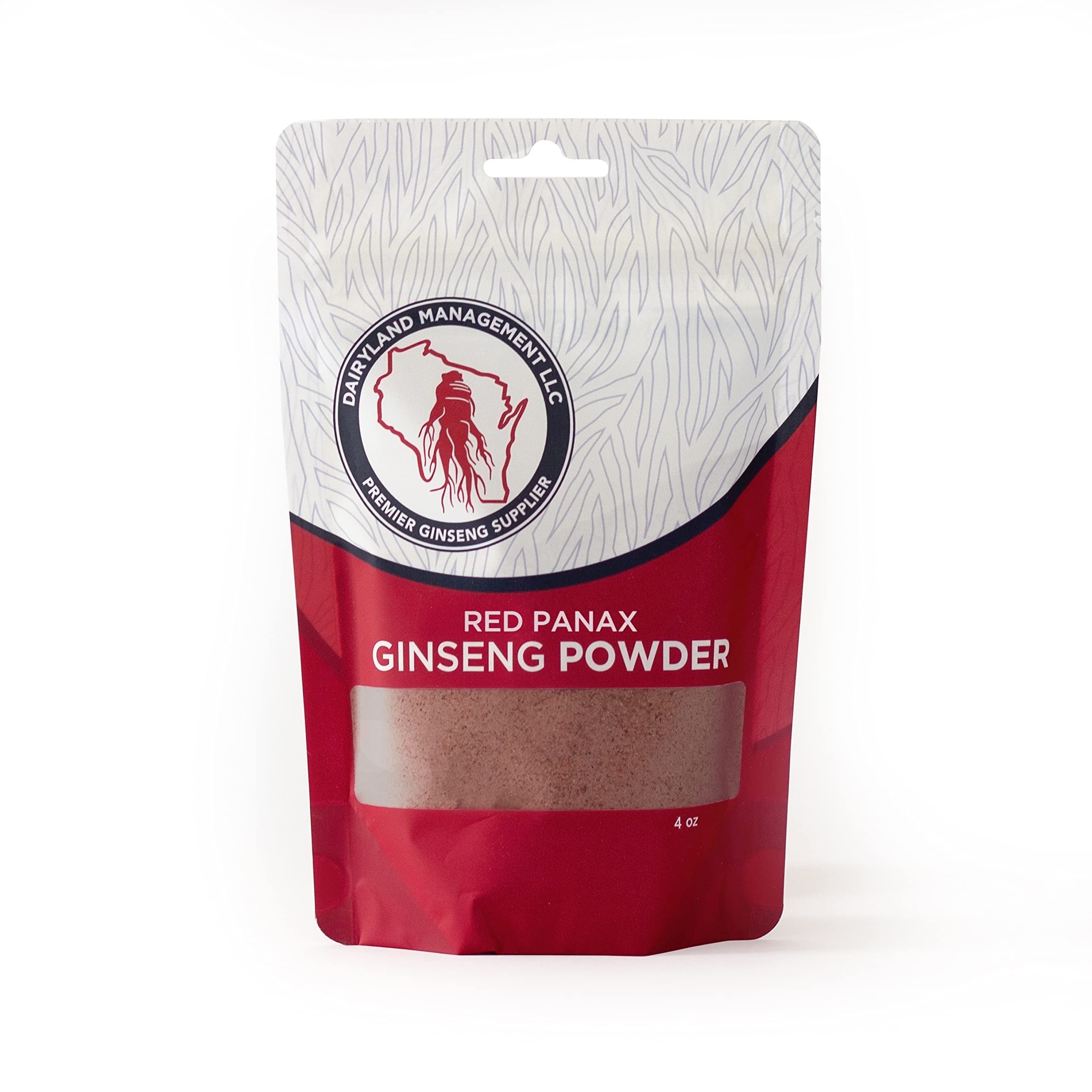 Dairyland Management Red Panax Ginseng Powder, 8 Ounce, Supports Energy ...