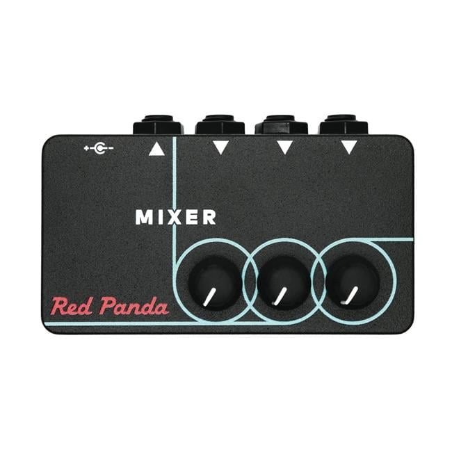 Red Panda Bit Mixer 3-Channel Guitar and Line Mixer for Pedalboards ...