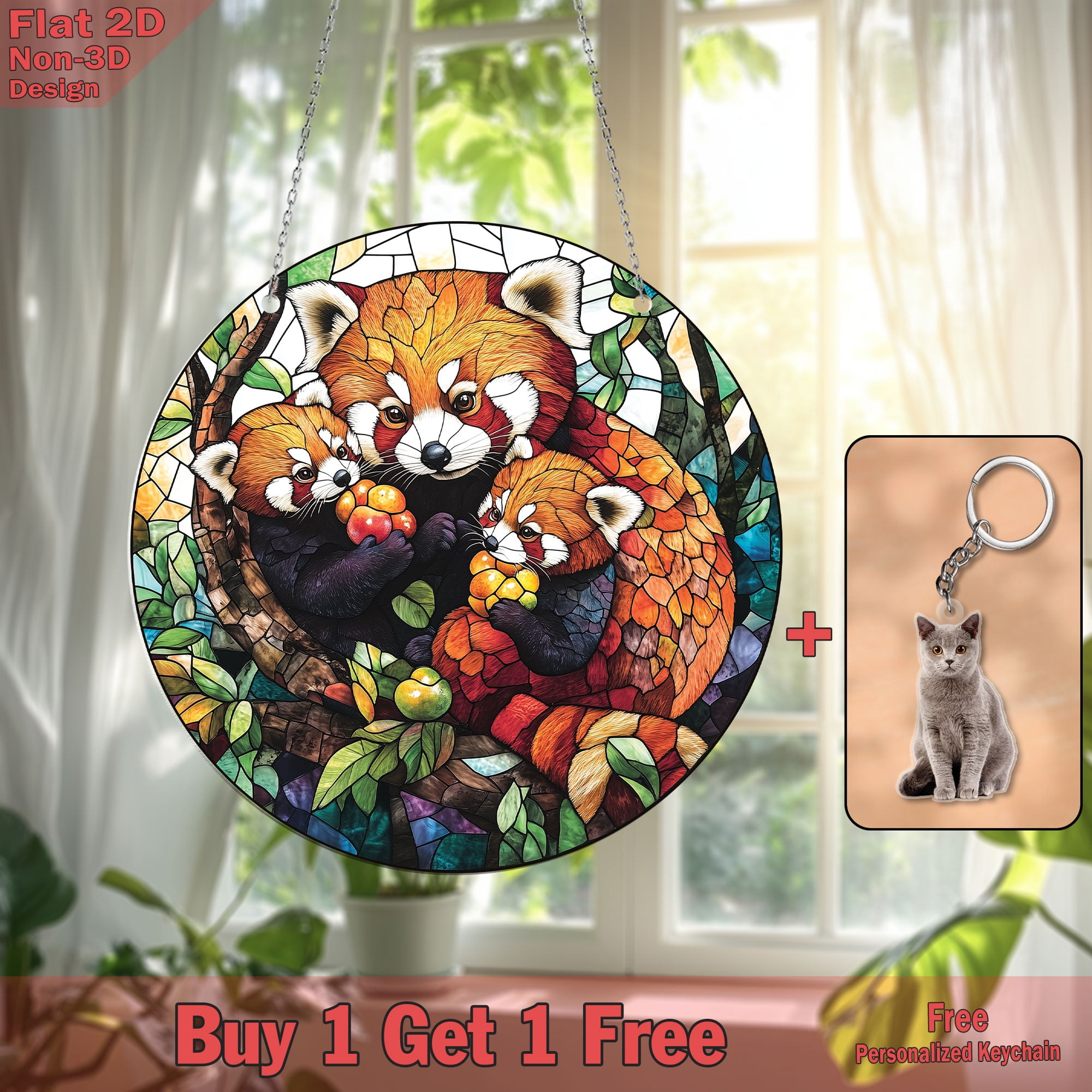 Red Panda Family - Cute Wildlife Decor - Mother’s Day Gift - Unique ...