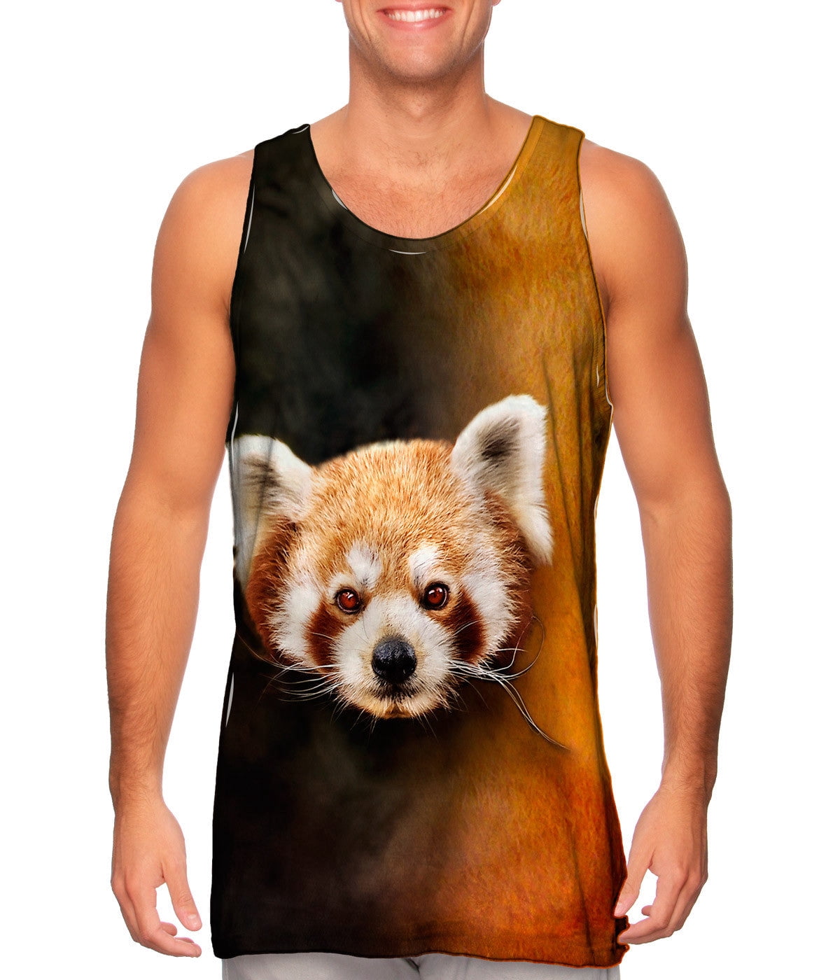 Red Panda Half Skin Tank Top - Walmart.com