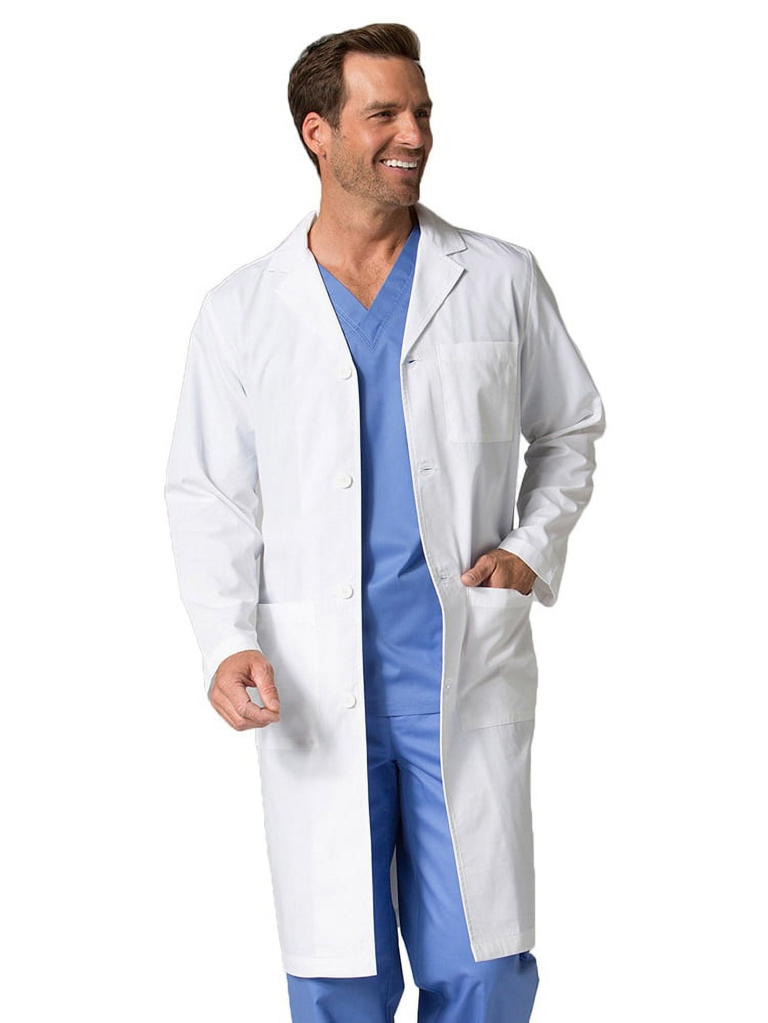 Red Panda Men's 42½"; Lab Coat - Walmart.com