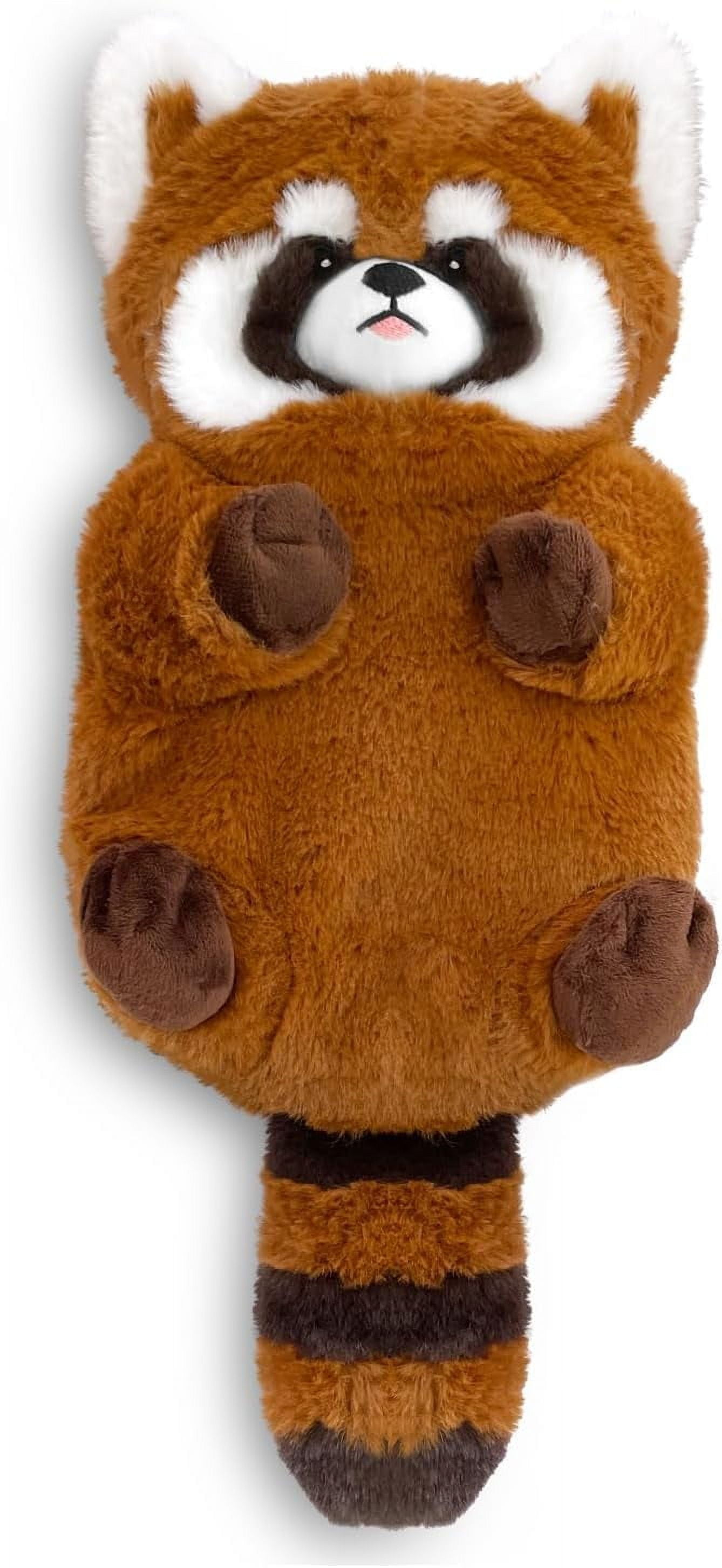 UNCN, Microwave Heating Pad, 17"x8", Red Panda Cozy Plush Washable ...