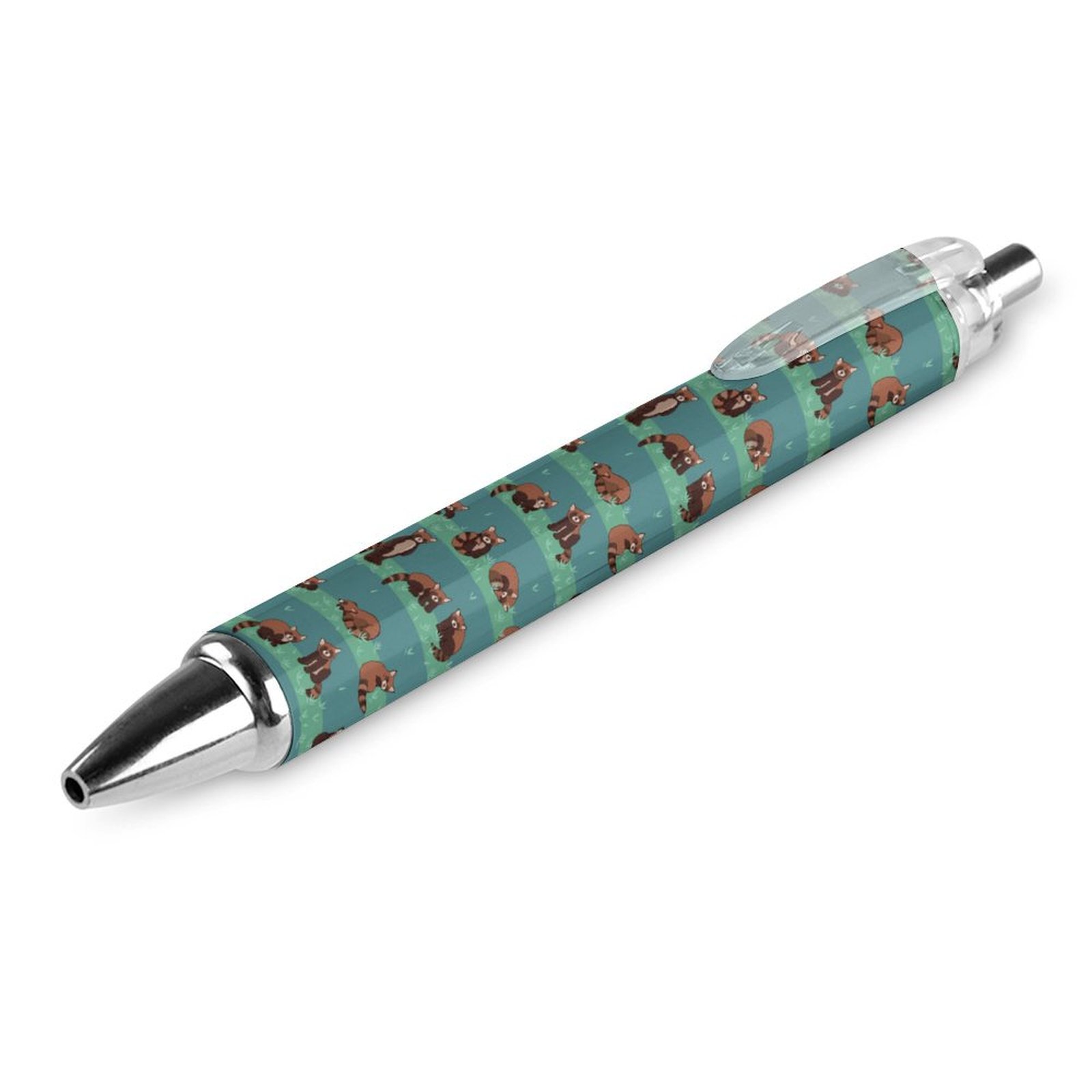 Red Panda Pattern Ballpoint Pen Retractable Pens Black Writing Pen ...