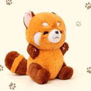 Turning Red Bear Plush Doll, 8-inch Red Meilin Panda Plush, Cute ...