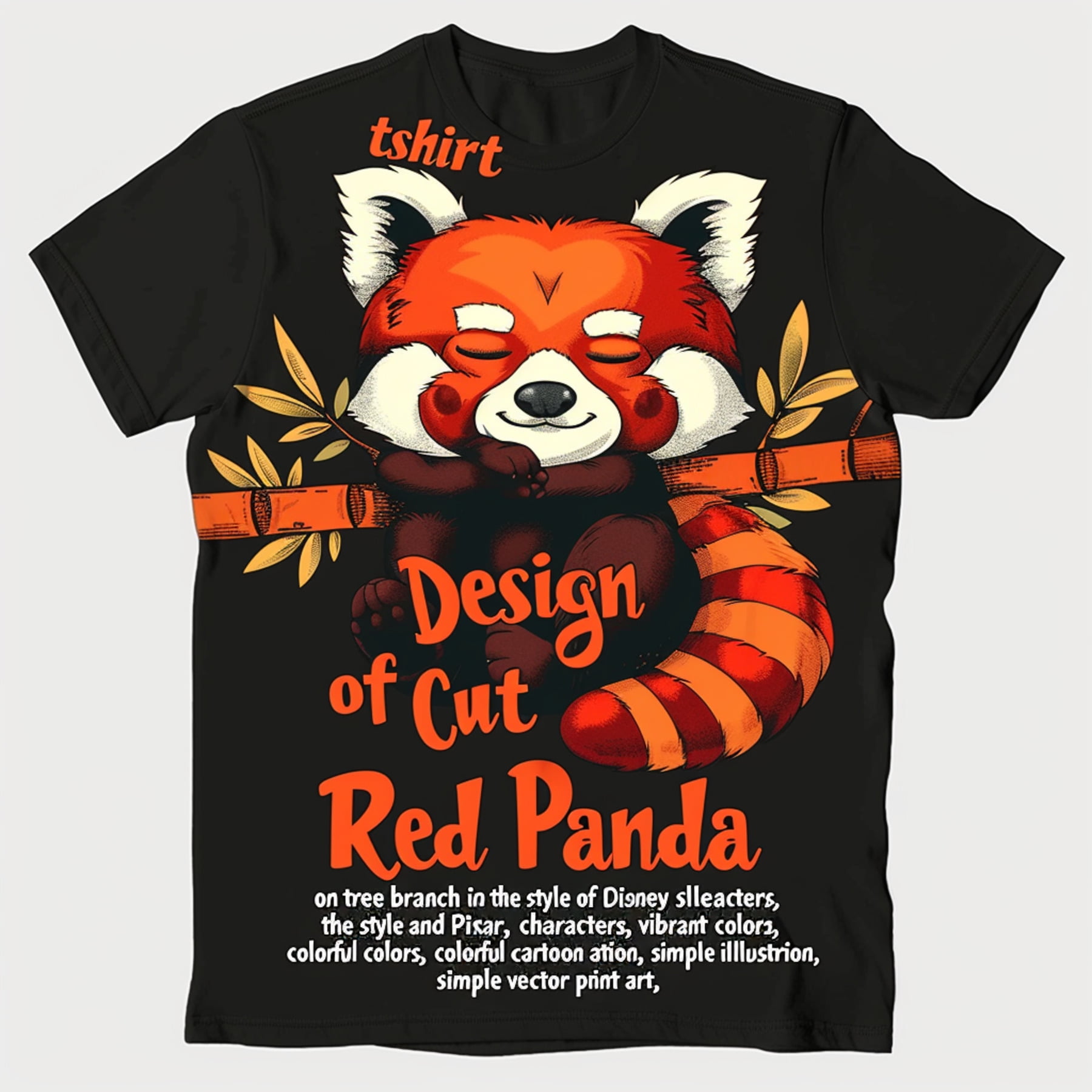 Red Pandas Are Lewis is a Red Panda Sleeping on Tree Branch Cute Style ...