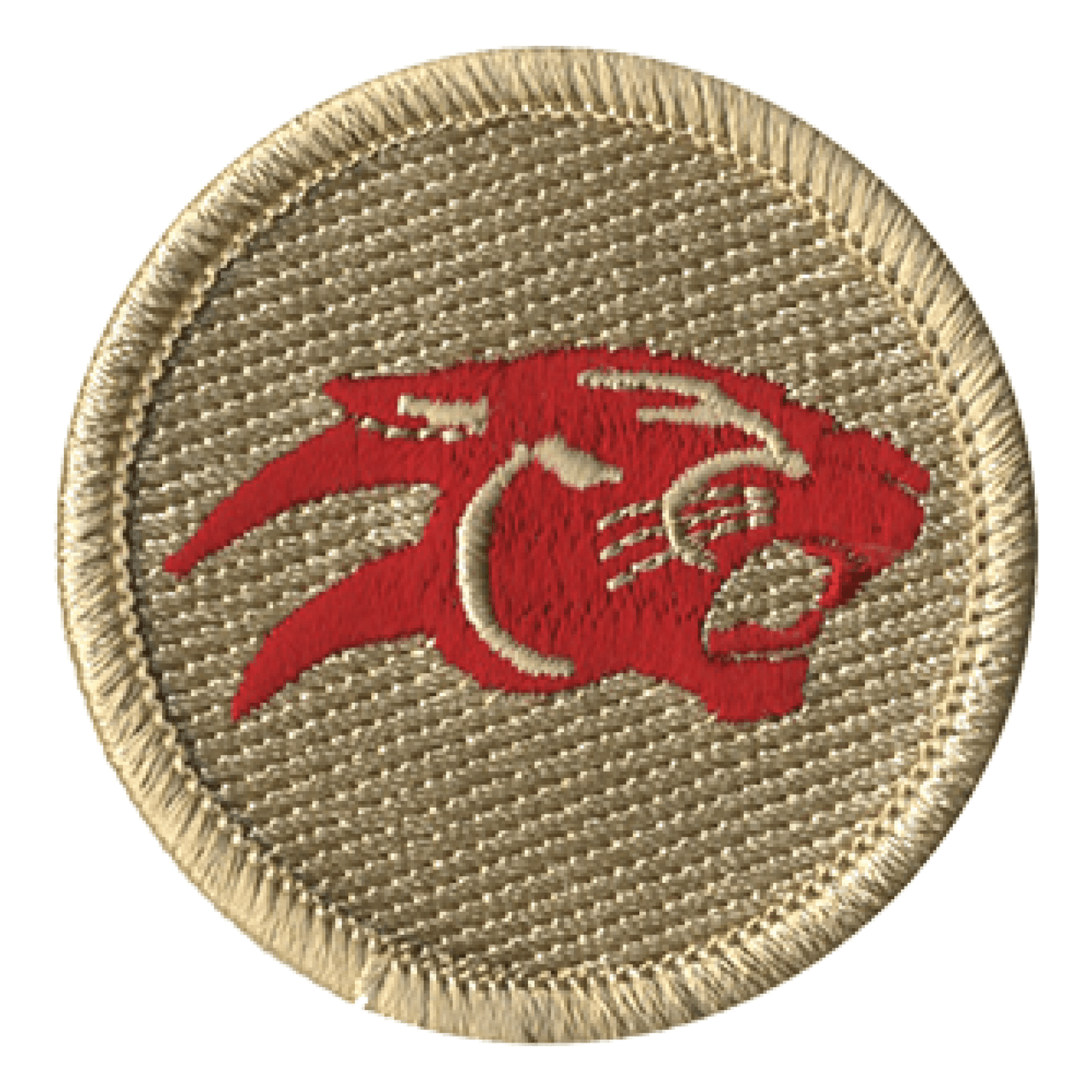 Red Panther Scout Patrol Patch (Sew-on) - ClassB - Walmart.com