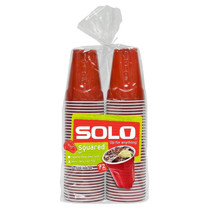 Red Party Cup 18oz - 72ct - Walmart.com