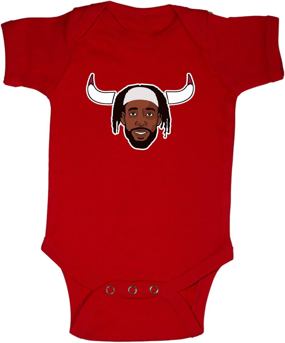 Red Patrick Beverly Bulls Logo Baby 1 Piece - Walmart.com