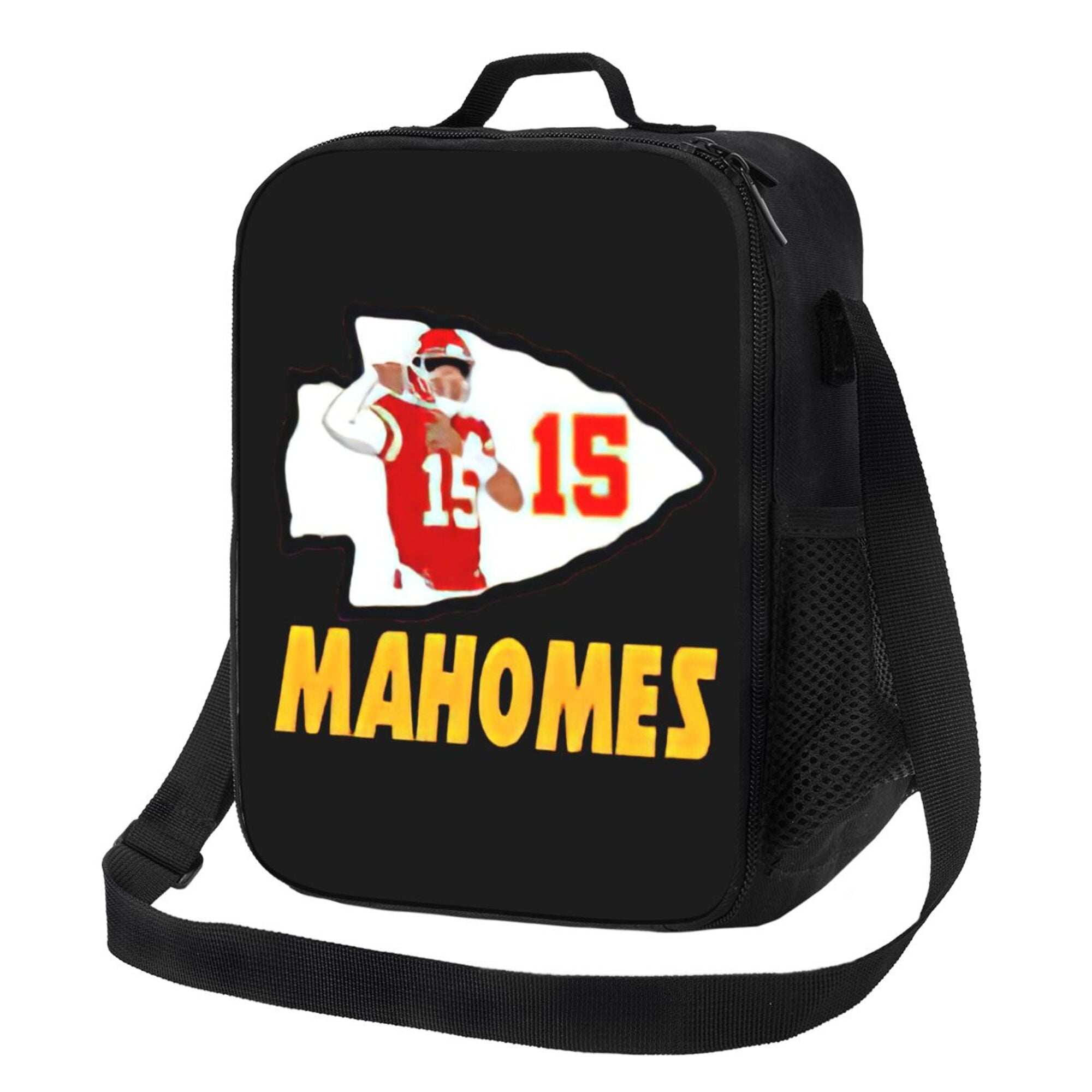 Red Patrick Mahomes Lunch Bag With Compartments Waterproof Reusable ...