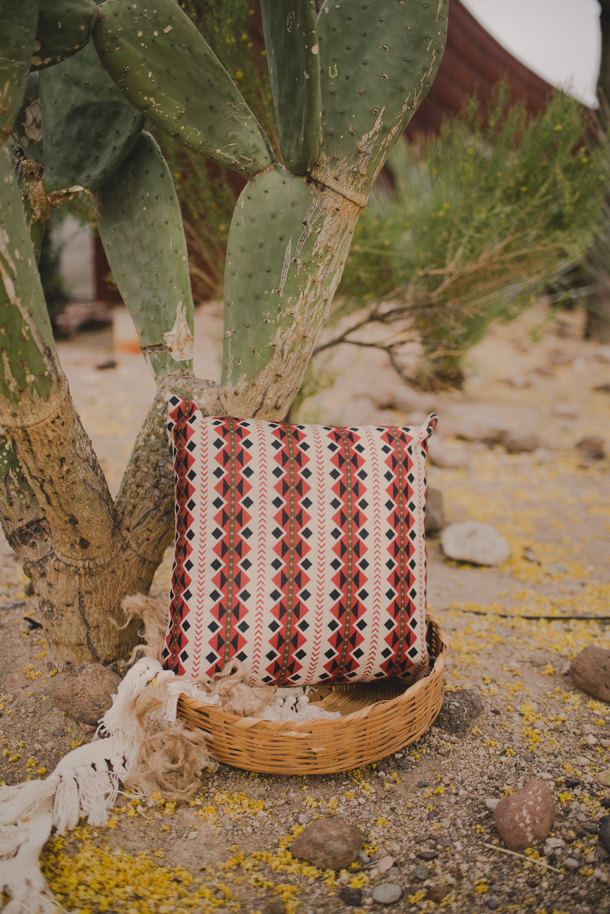 Red Pattern | Southwestern Pillows | Pillow Cover | Boho Decor ...