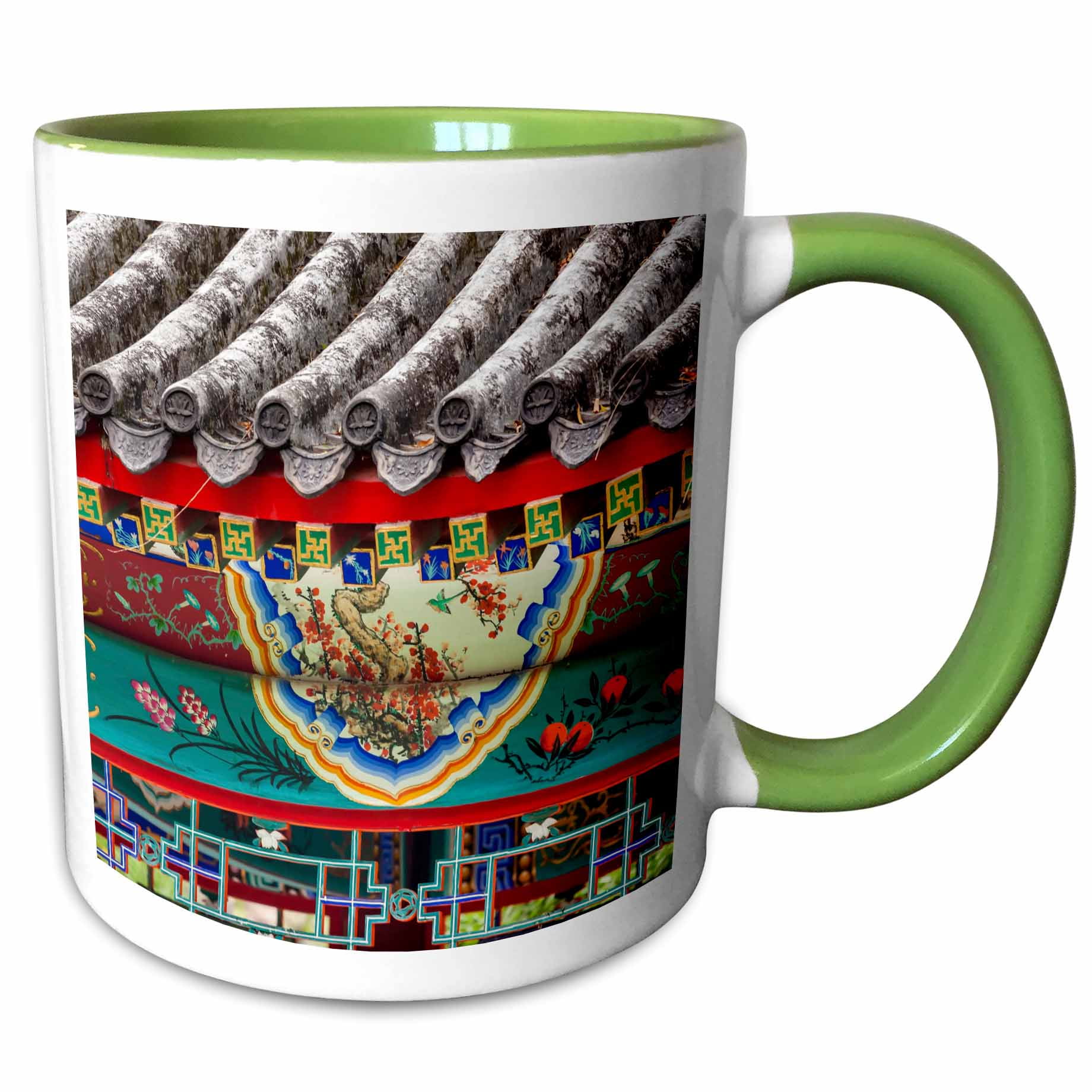 Red Pavilion Decorations, Temple of Sun City Park, Beijing, China 15oz ...