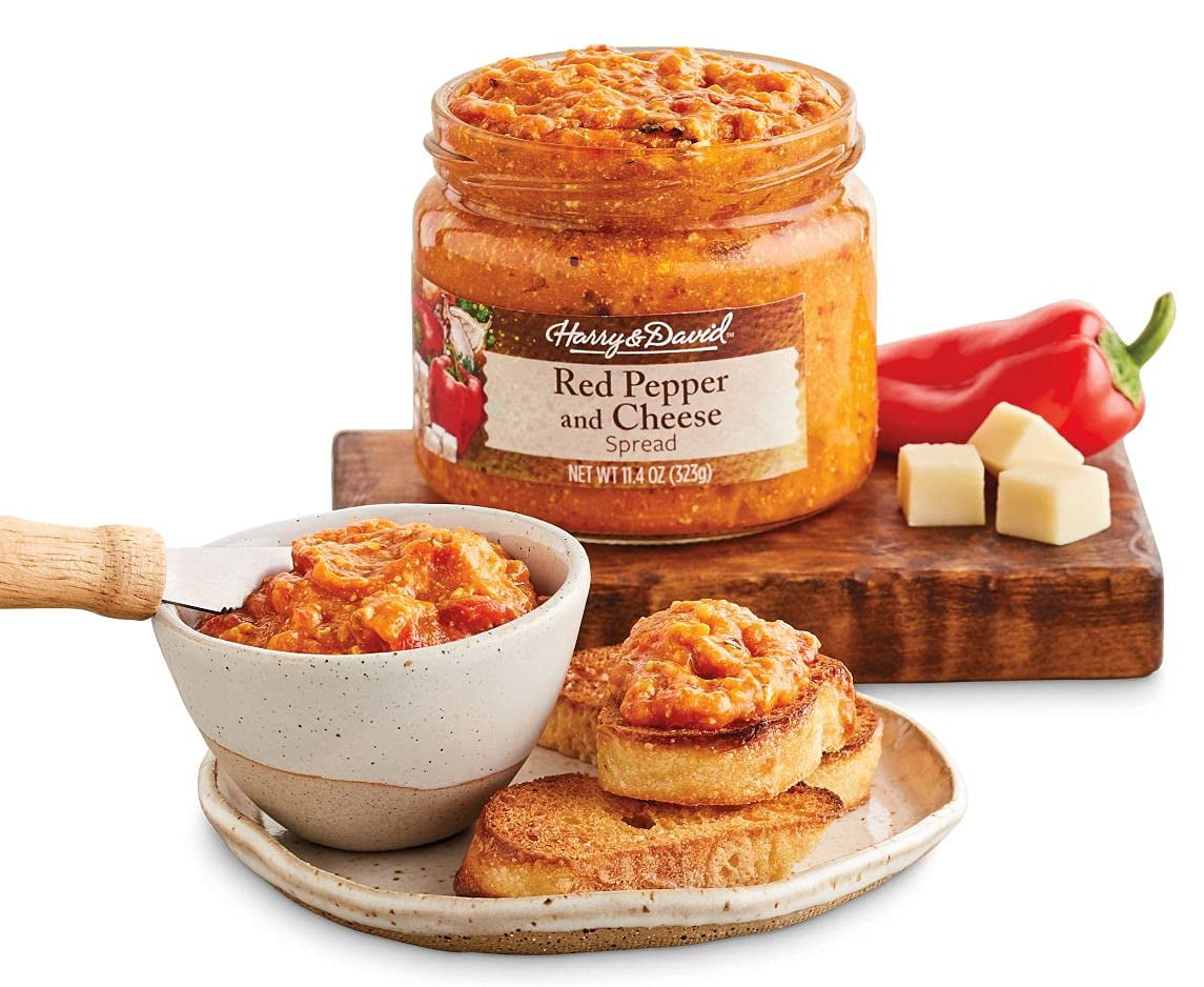 Red Pepper And Cheese Spread (10 Ounces) Crackers Appetizer Party Dip ...