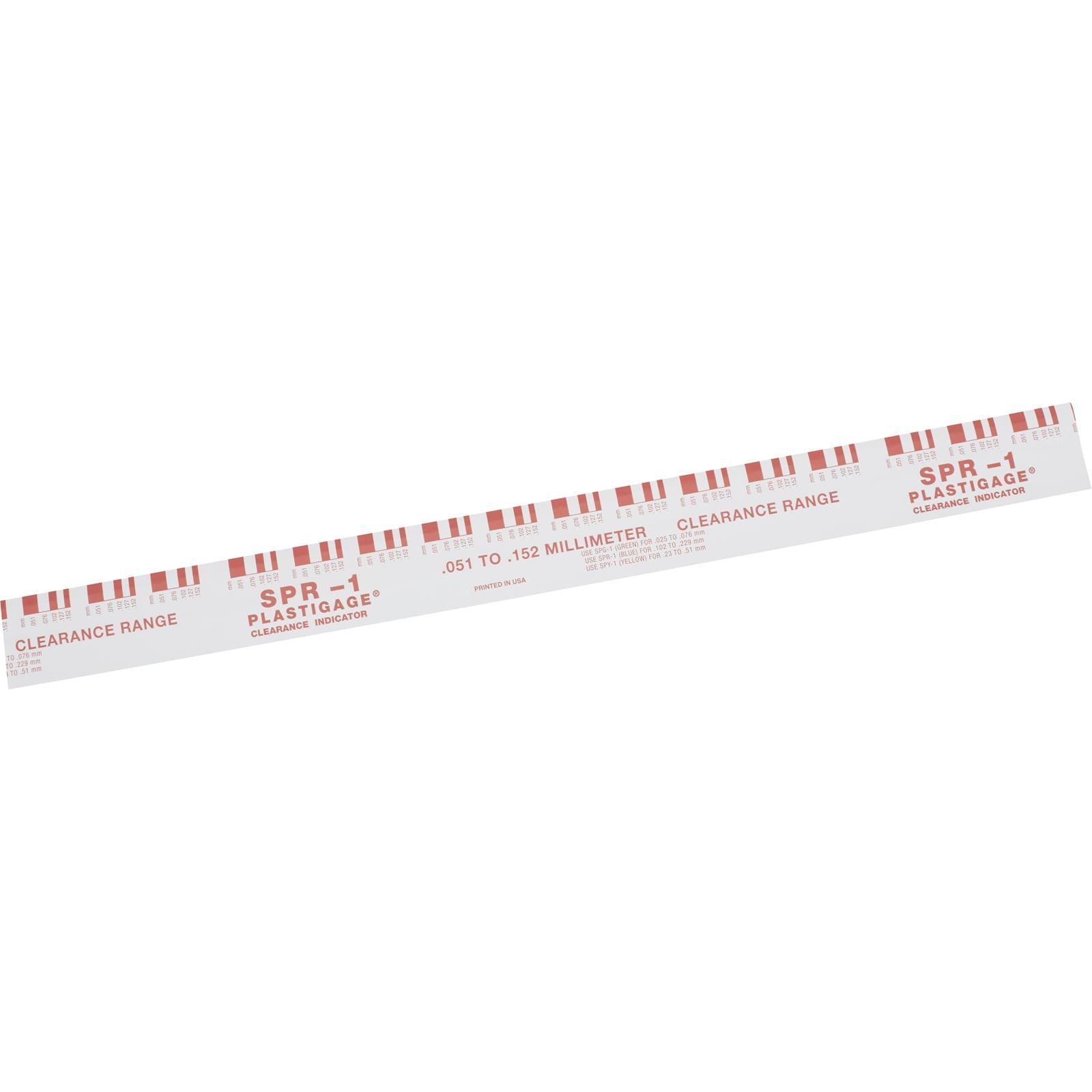 Red Plastigauge for Bearing Clearance .002-.006 Inch - Walmart.com