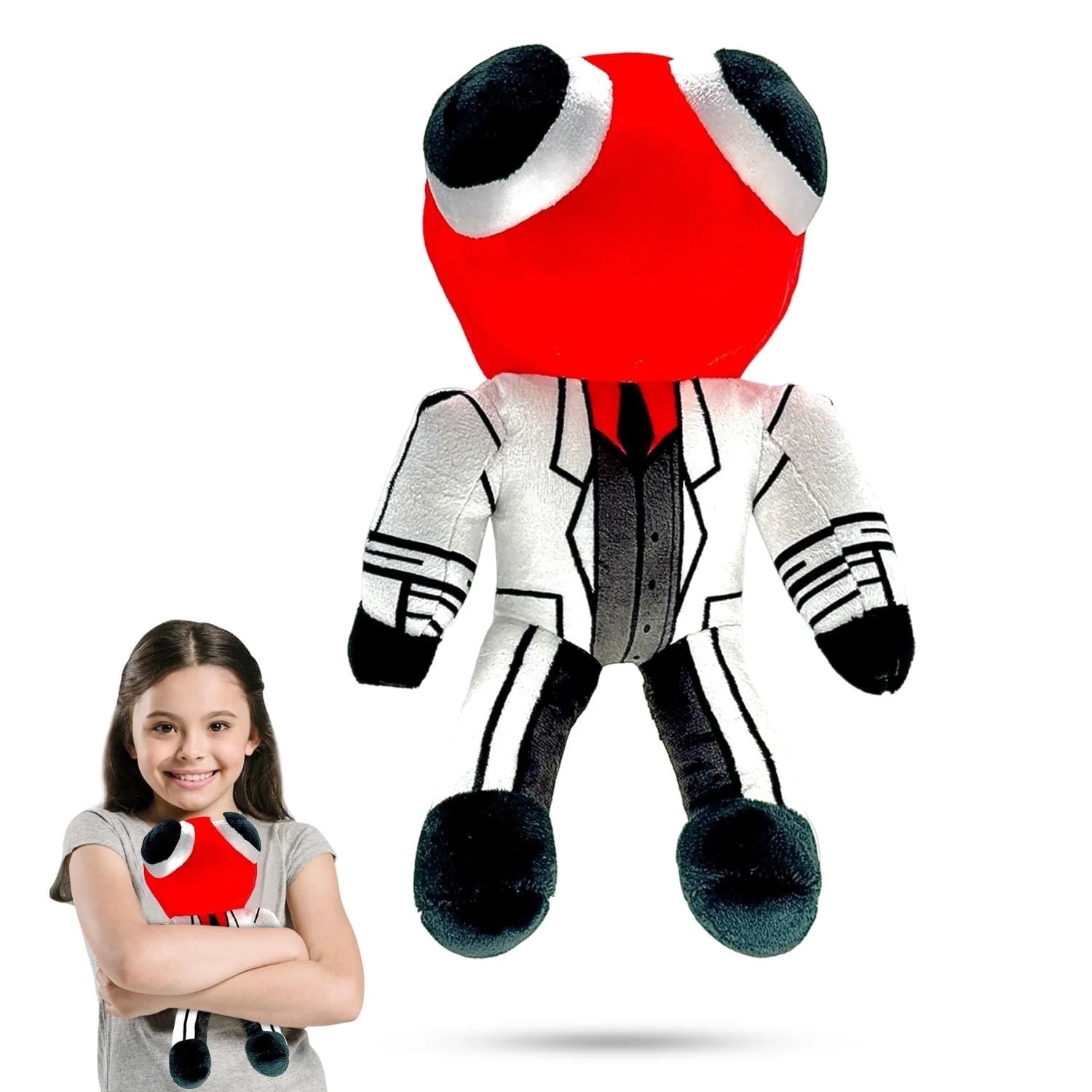 Rainbow Friends Red Plush Toy – 11" Soft Stuffed Figure, PP Cotton ...