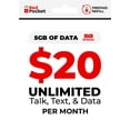 Red Pocket Mobile $20 e-PIN Top Up (Email Delivery) - Walmart.com